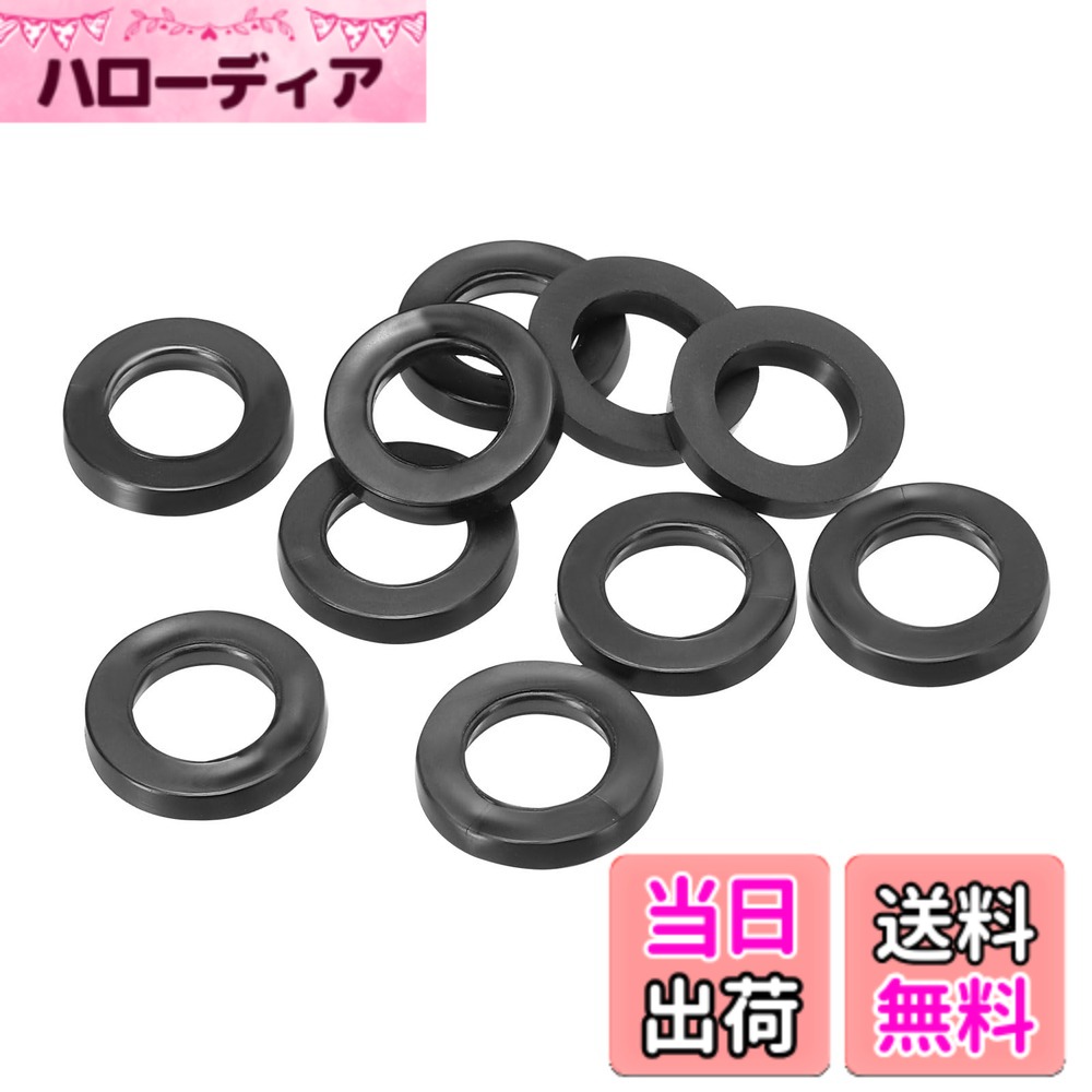 商品情報 商品の説明 主な仕様 カラー：黒；素材：ゴム；内径：10mm；外径：16mm；厚さ：2.5mm；パッケージの内容：10 x ゴムフラットワッシャ利点：ゴムガスケットは、水、油、空気などの密封用途に使用できます。これらはまた、圧力と...