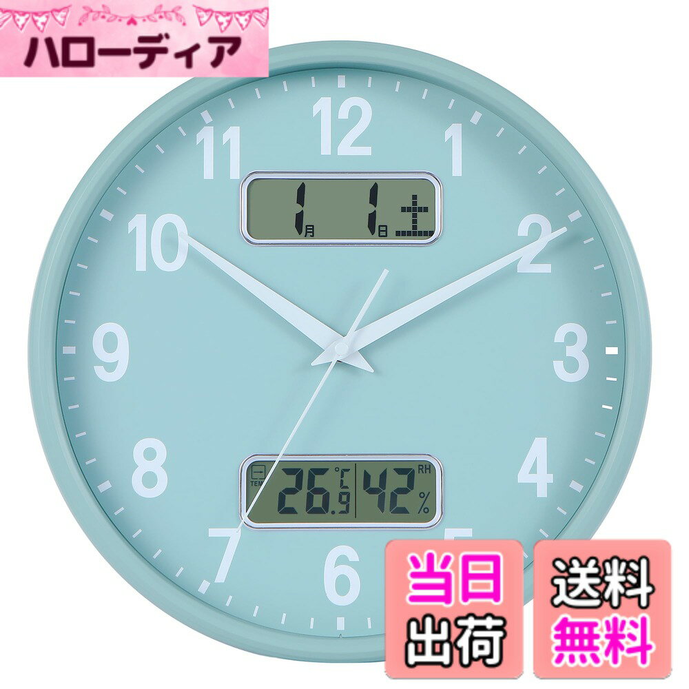 商品情報商品の説明XZC主な仕様 メーカー：1年機能： 秒針の音がコチコチならない静かな連続秒針を採用、カレンダー表示、温度 湿度表示本体サイズ:(約)高さ32.0x幅32.0x奥行き5cmbr推奨電池 : 単3マンガン乾電池x3(別売)材...