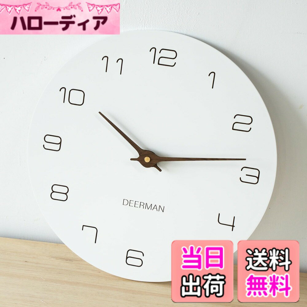 商品情報商品の説明主な仕様 【商品仕様】 電池式と電波式壁掛け時計。サイズは30cmx30cmx3cm、重さ約330gと超軽量。木製ボディに静音ムーブメントを搭載。カラーはWhiteホワイトとGrayグレー、デザインは全8種類（4タイプ）か...