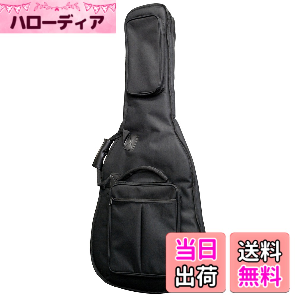 商品情報商品の説明一般的なサイズのセミアコ用の軽量なギグケースです。正面には、A4サイズまでの楽譜等を入れる大きめなサイズのポケットとピック等の収納に便利な小物入れ用ポケットがございます。【内寸サイズ】長さ：約1090mm　最大幅：約420...