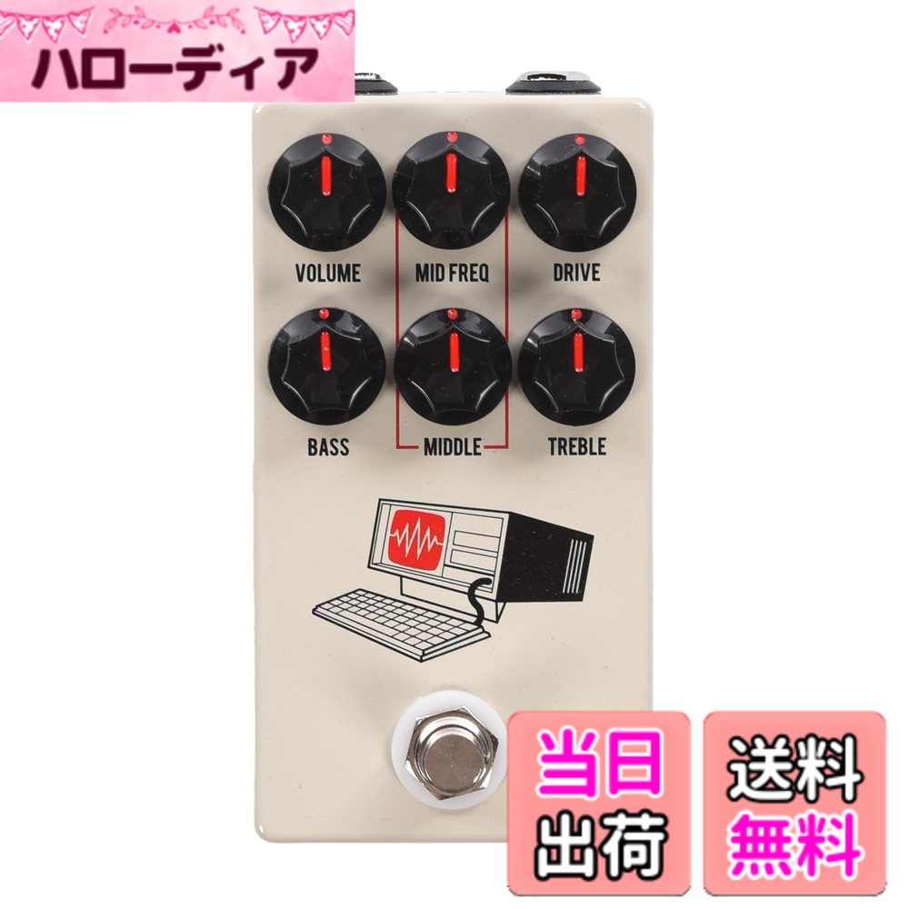 商品情報商品の説明Hard Driveは、JHS Pedalsの15年の歴史の中で過去の回路やクラシックな構造に基づかない初めての試みであり、本格的で尊重されるべきモダンなディストーションペダルです。 Josh Scottは、2016年に9...