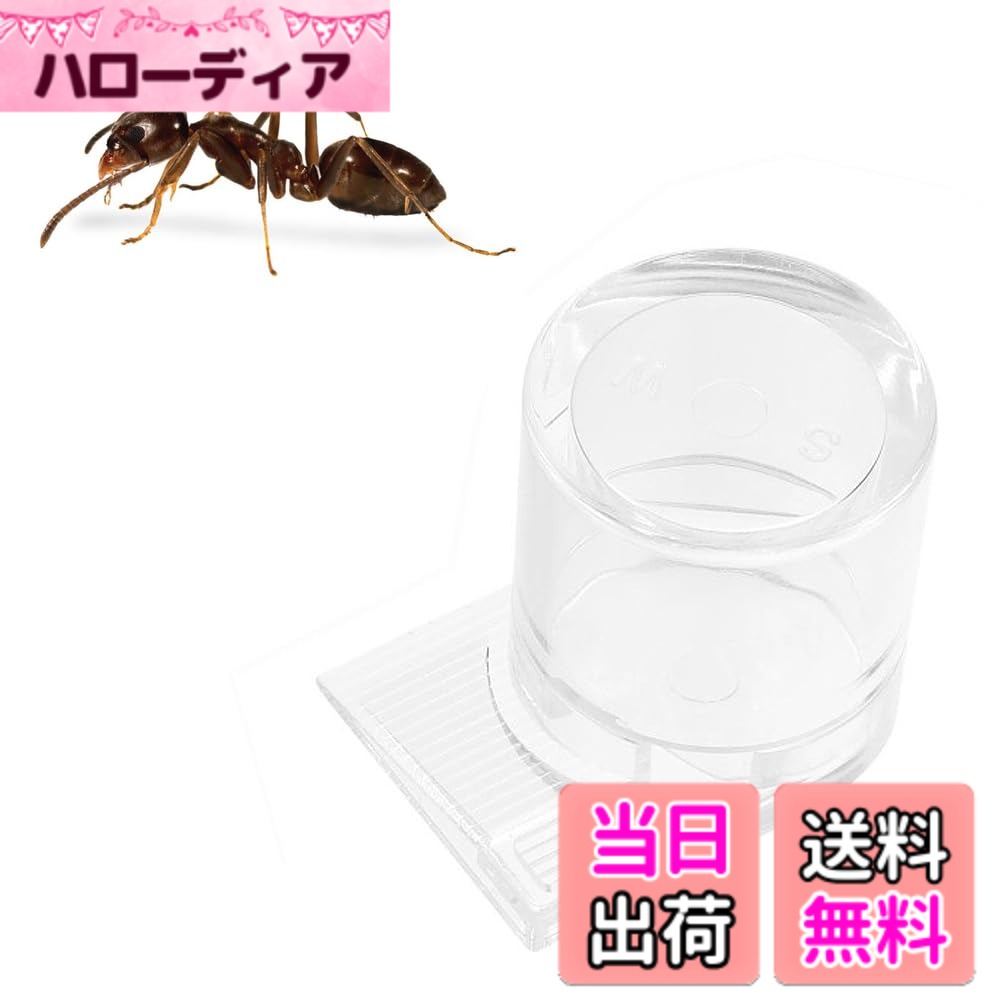 商品情報商品の説明クモ、カマキリ、アリだけでなく、ハチなどの昆虫にも適しています。ご家庭でアリを飼育されている方や、学校や研究室でアリを観察されている方に最適です。主な仕様 【商品仕様】サイズ：3*4cm、色：透明。【高品質素材】透明性と耐...