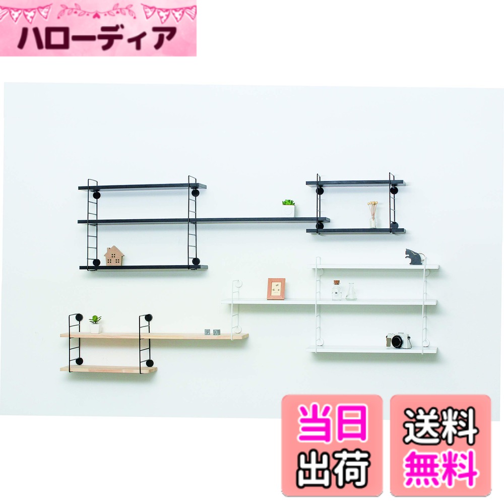 商品情報商品の説明商品紹介 棚板を固定しないから、高さや枚数の変更も簡単。 【設置できる壁】石こうボード壁 【使用できる棚板】板厚:17mm以下推奨(取付ユニット下に棚板を入れる場合) 奥行:150mm以内 ワイヤーシェルフ1個あたり平面安...