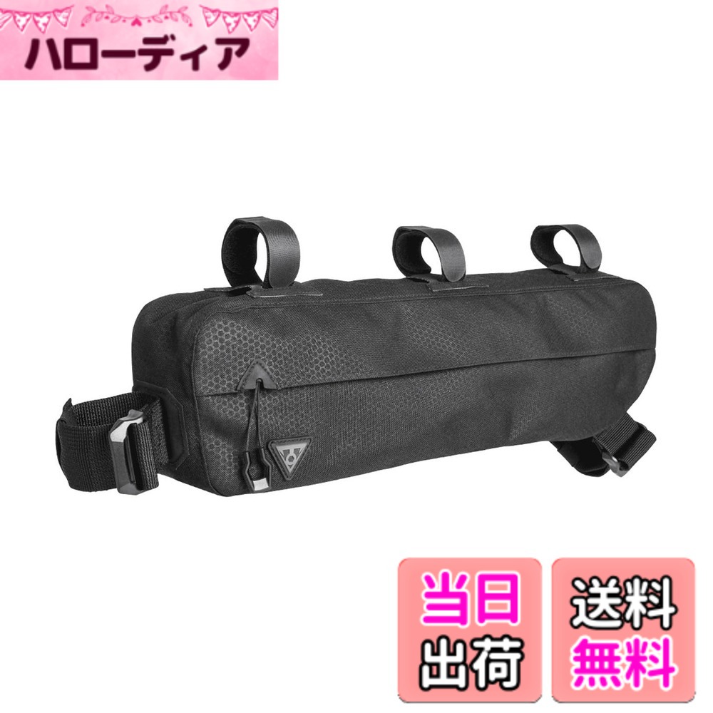商品情報商品の説明軽量でありながら耐久性、撥水性、耐退色性の高い素材を採用したフレームバッグ。 素材：ポリエチレン/ナイロン トップチューブ 取付可能径：45-66mm ダウンチューブ 取付可能径：38-70mm シートチューブ 取付可能径...
