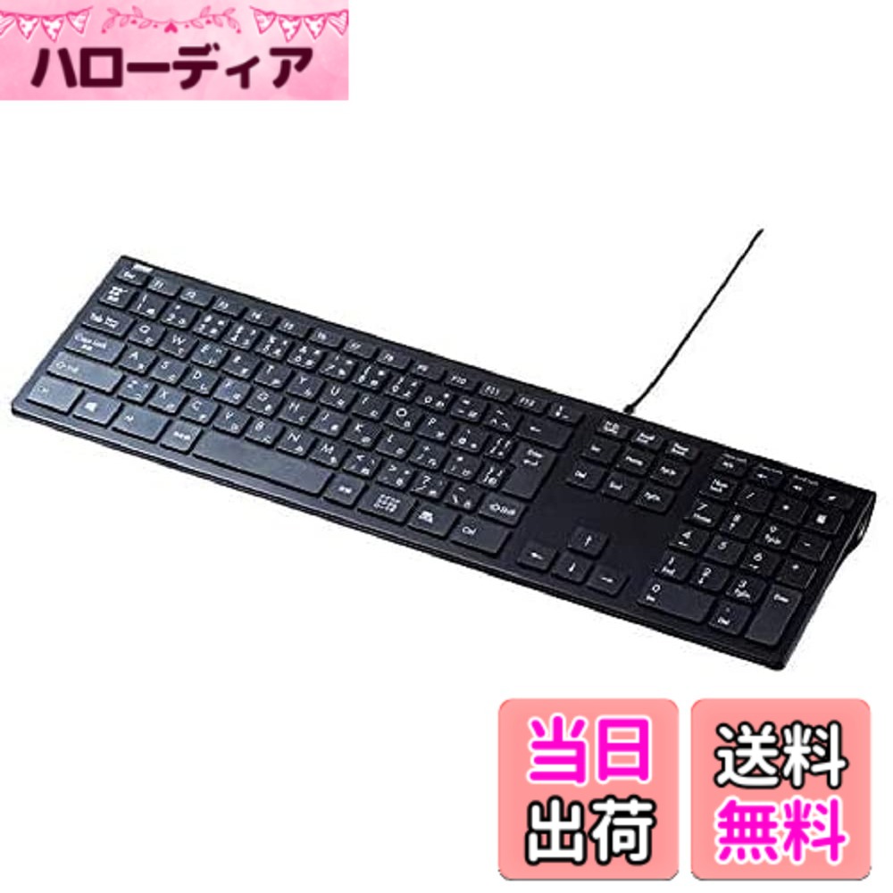 商品情報 商品の説明 説明 快適に入力できるスタンダードサイズのパンタグラフキーボード ●ノートパソコンに多く採用されているパンタグラフ方式のキーボードです。軽いキータッチが特長です。キートップのどの位置からでも垂直にストロークするため、キ...