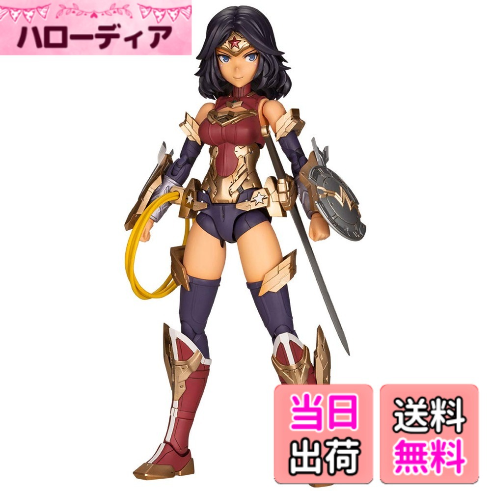 商品情報商品の説明商品紹介 DC COMICSの「BIG3」の1人、ワンダーウーマンがプラスチックキットで登場! 島田フミカネ氏により新たに描き下されたイラストを基に商品化しました。 顔の表情は3種類（正面向き普通顔、左向き普通顔、叫び顔）...