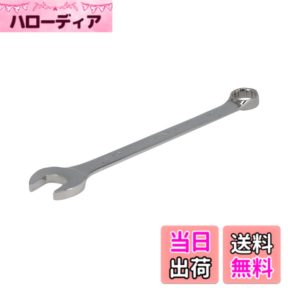 商品情報商品の説明商品紹介 ●ミラー仕上げのメッキが美しいコンビネーションレンチ。 使用上の注意 サイズにより画像が異なる場合がございます。予めご了承下さい。主な仕様 メガネ部オフセット角(°)：15brサイズ(inch)：1.1/16、全...