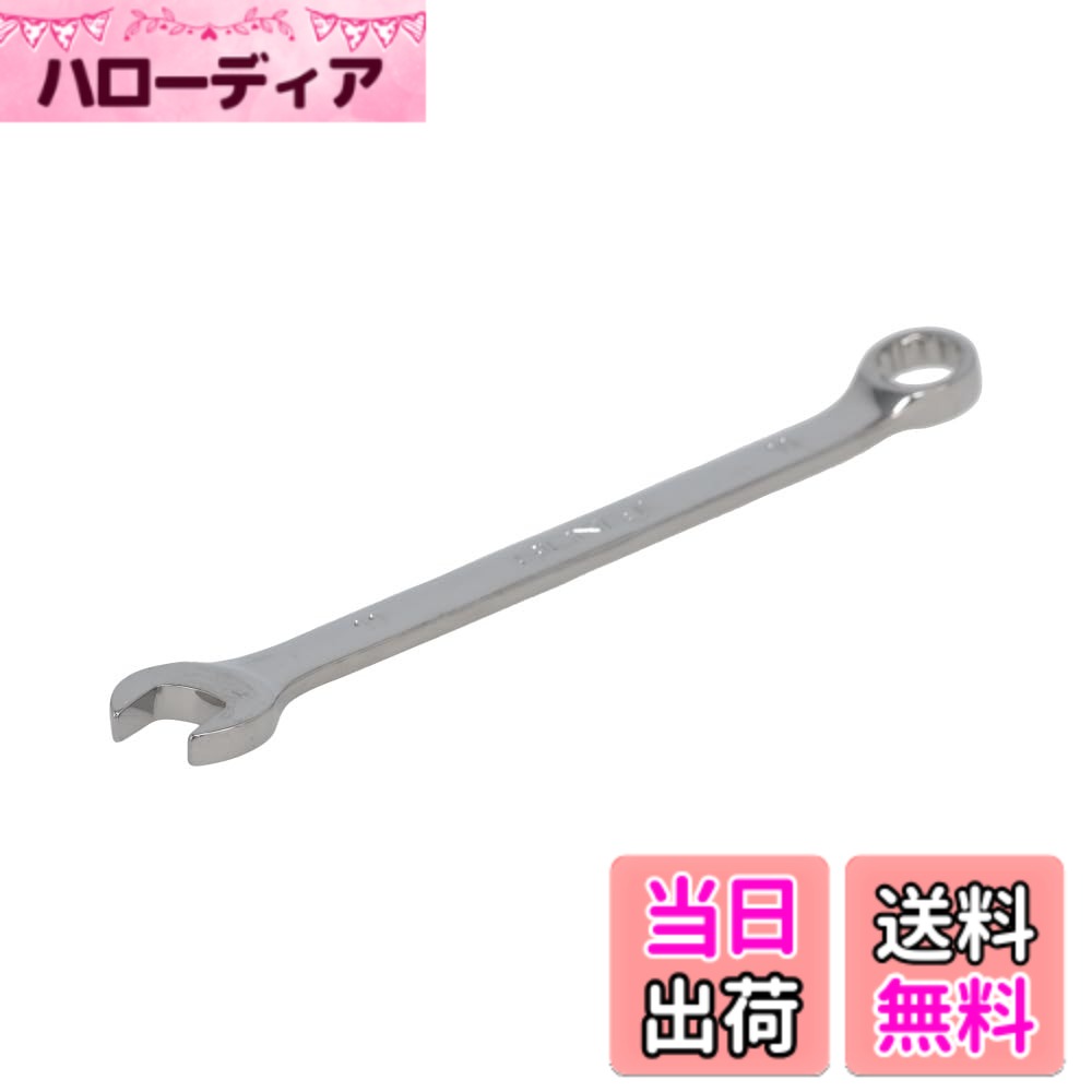 商品情報商品の説明商品紹介 ミラー仕上げのメッキが美しいコンビネーションレンチ。 使用上の注意 サイズにより画像が異なる場合がございます。予めご了承下さい。主な仕様 ●メガネ部オフセット角(°)：15●サイズ(mm)：11●全長(L；mm)...