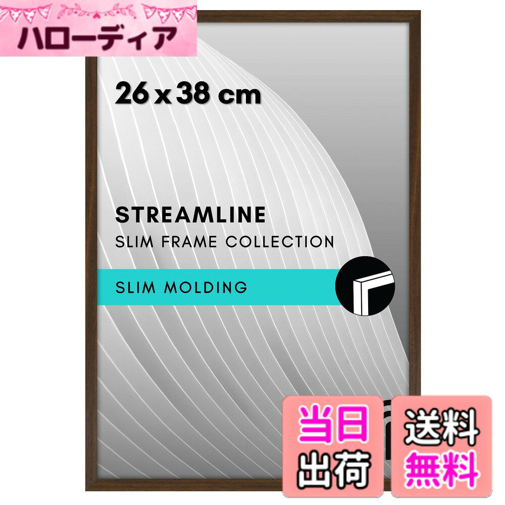 商品情報商品の説明主な仕様 【理想的なサイズと耐久性のある素材】 この26cm x 38cmパズルフレームは、スリムモールディング（細枠）を採用し、軽量で耐久性に優れたPVC素材を使用しています。ウォルナット仕上げのデザインが、大切な思い出...