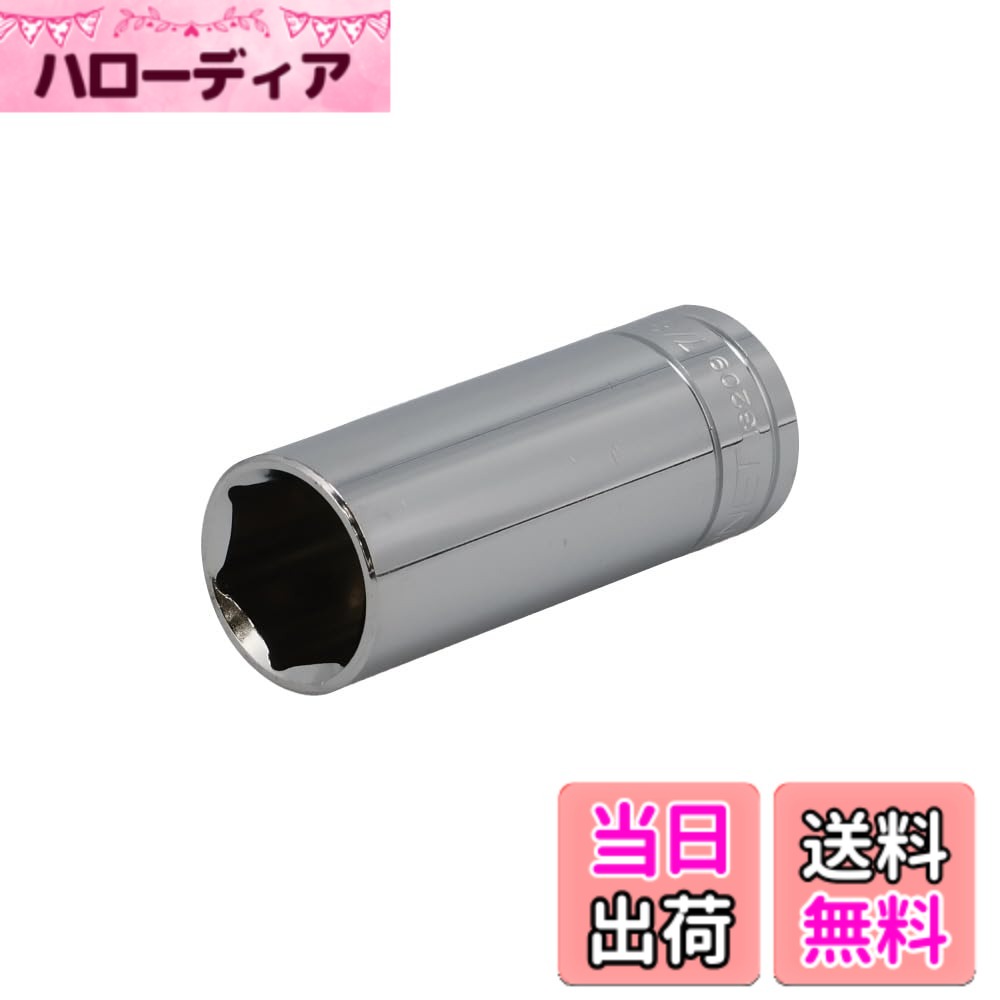 商品情報商品の説明商品紹介 ミラー仕上げのメッキが美しいソケット。 使用上の注意 サイズにより画像は異なる場合がございます。主な仕様 ●サイズ(”)：7/8●全長(L；mm)：77●差込角(”SQ)：1/2●ソケット外径(D1先端部；mm)...