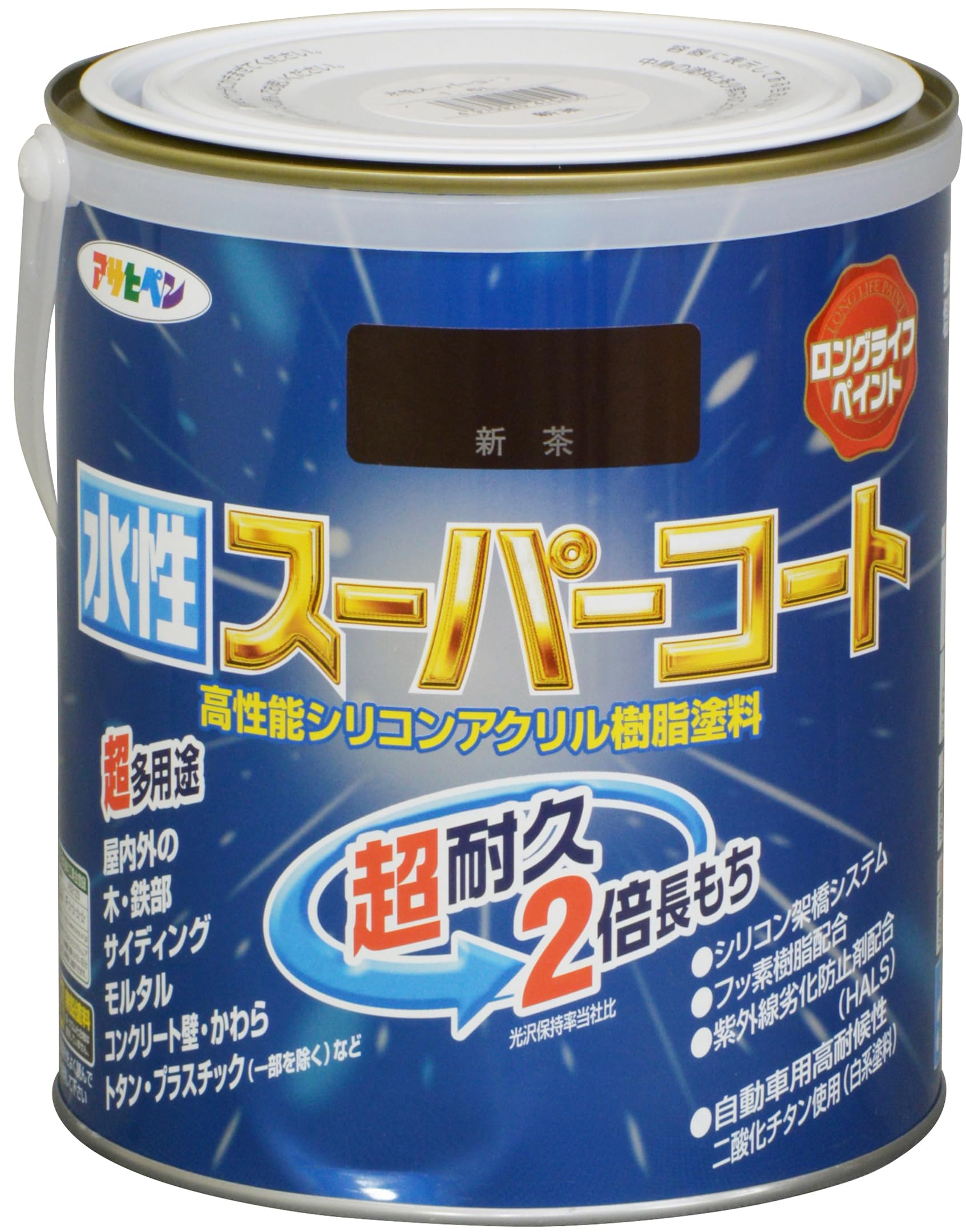 商品情報商品の説明商品紹介 乾燥時間:夏期/30~60分 冬期/2~3時間 ●塗り重ね時間の目安: 夏期/2時間以上 冬期/6時間以上 光沢:ツヤあり/ツヤ消し 下処理方法:■土壁・砂壁・せんい壁などに塗るときは、アサヒペンカベ塗料用下塗り...