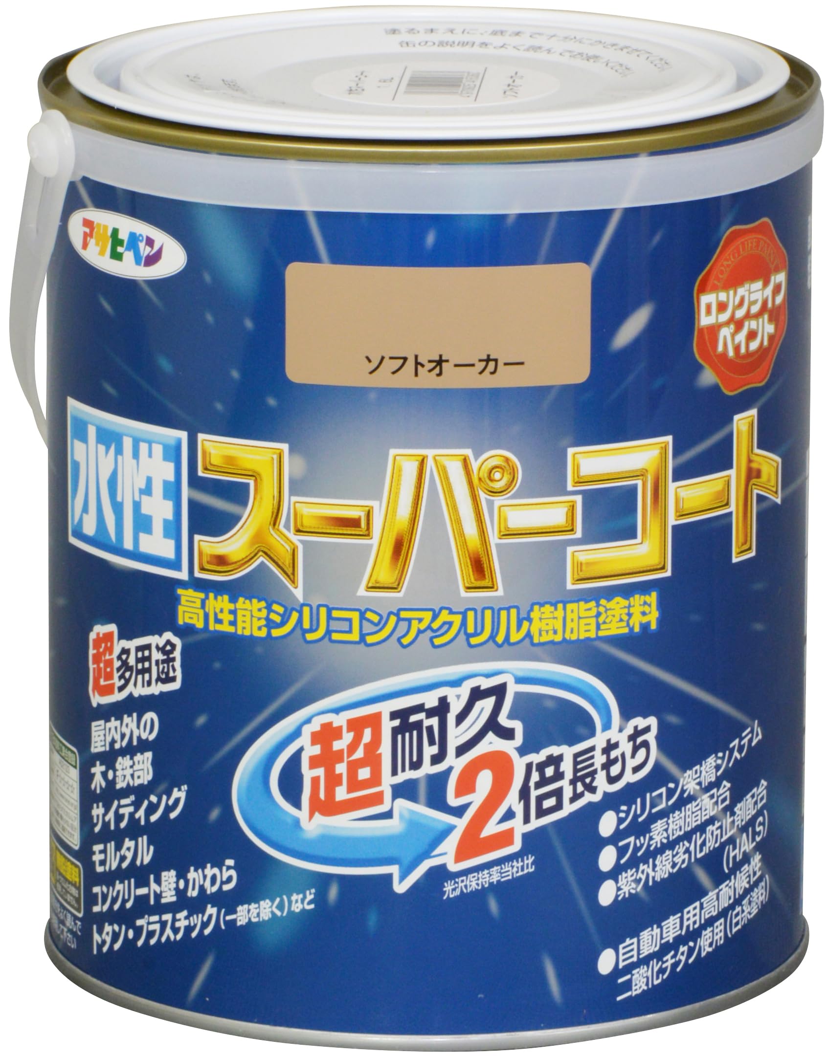 商品情報商品の説明商品紹介 乾燥時間:夏期/30~60分 冬期/2~3時間 ●塗り重ね時間の目安: 夏期/2時間以上 冬期/6時間以上 光沢:ツヤあり/ツヤ消し 下処理方法:■土壁・砂壁・せんい壁などに塗るときは、アサヒペンカベ塗料用下塗り...