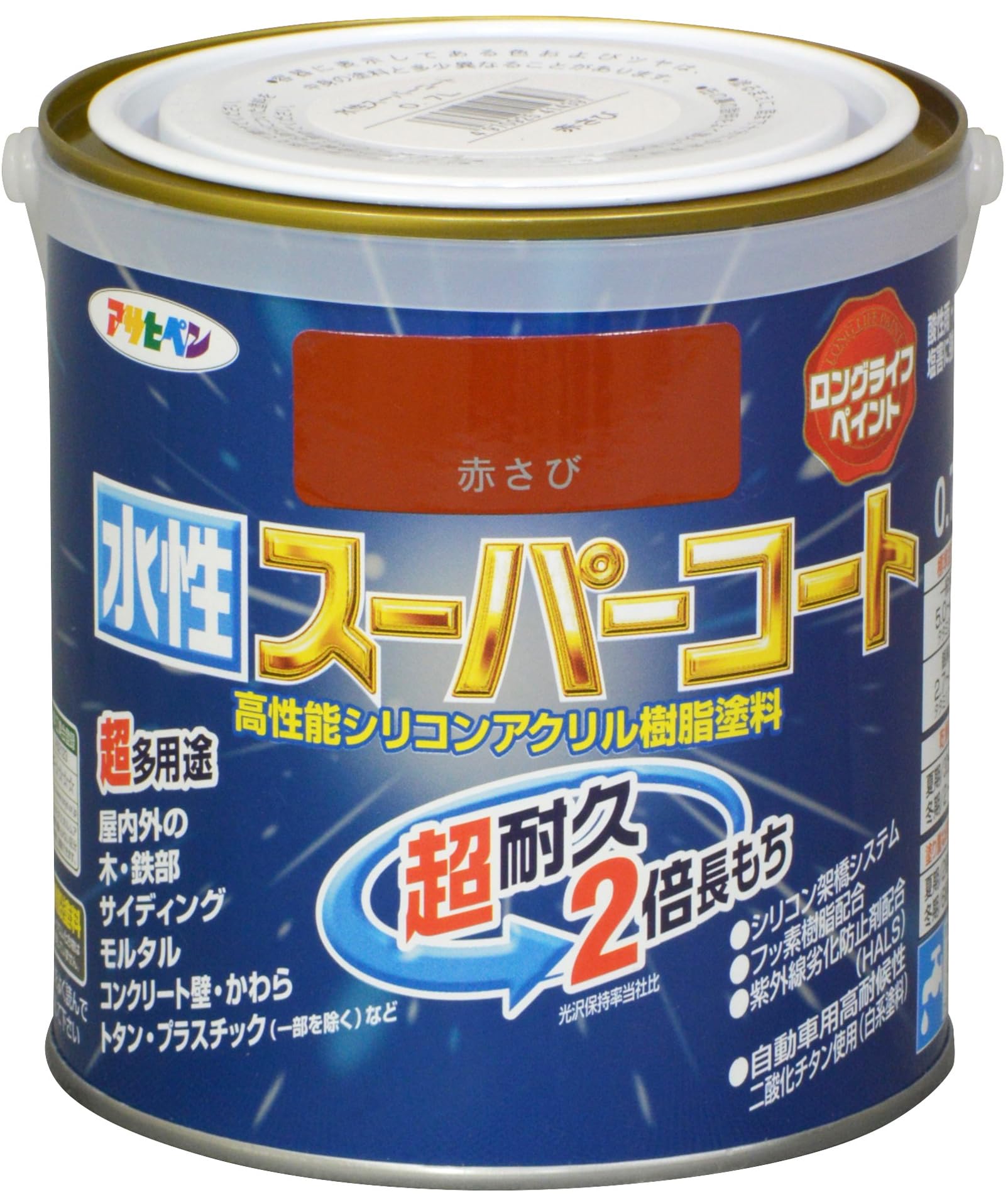 商品情報商品の説明商品紹介 乾燥時間:夏期/30~60分 冬期/2~3時間 ●塗り重ね時間の目安: 夏期/2時間以上 冬期/6時間以上 光沢:ツヤあり/ツヤ消し 下処理方法:■土壁・砂壁・せんい壁などに塗るときは、アサヒペンカベ塗料用下塗り...