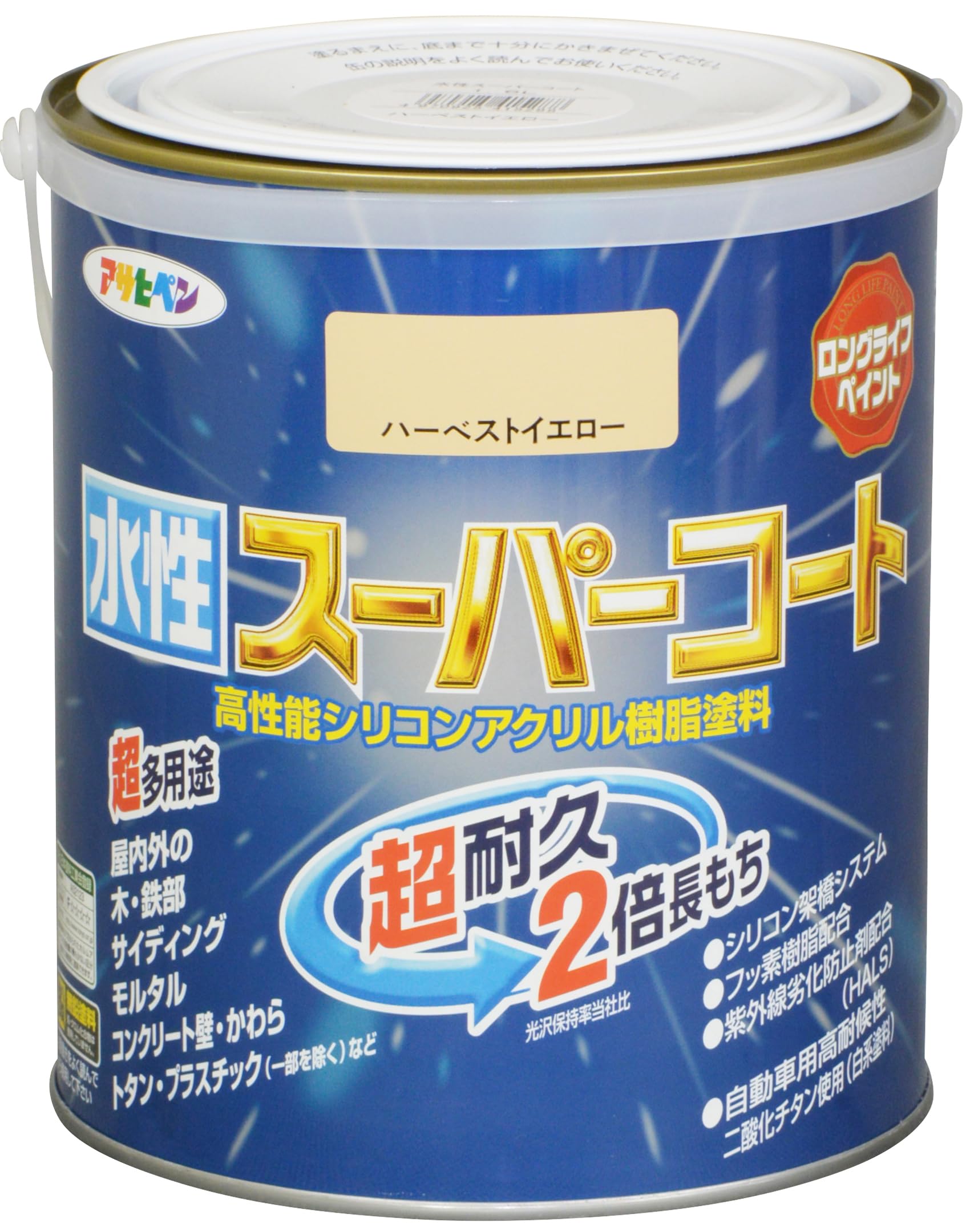 商品情報商品の説明商品紹介 乾燥時間:夏期/30~60分 冬期/2~3時間 ●塗り重ね時間の目安: 夏期/2時間以上 冬期/6時間以上 光沢:ツヤあり/ツヤ消し 下処理方法:■土壁・砂壁・せんい壁などに塗るときは、アサヒペンカベ塗料用下塗り...