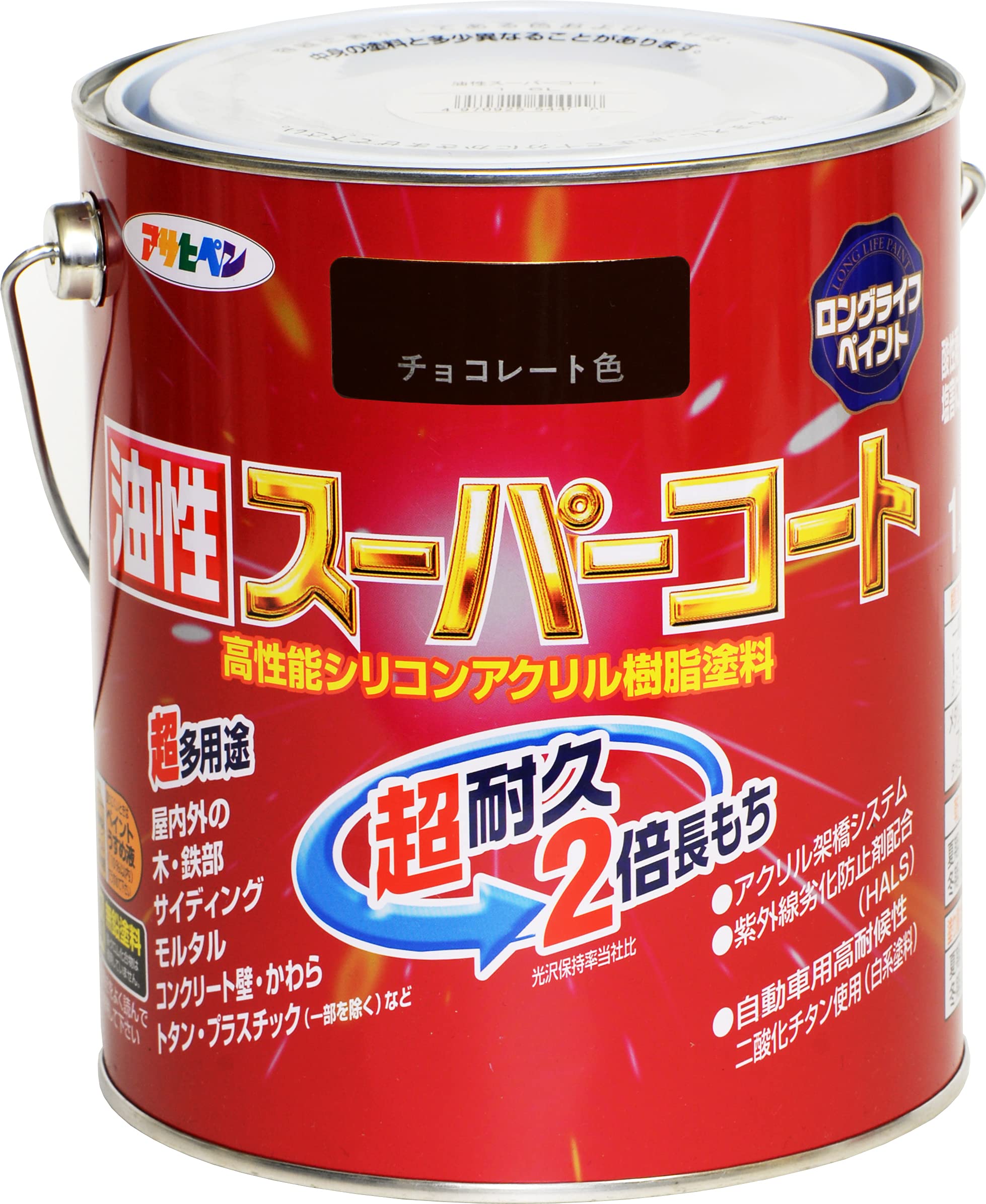 商品情報商品の説明乾燥時間:夏期/1~2時間 冬期/3~5時間 ●塗り重ね時間の目安: 夏期/1日以上 冬期/2日以上 光沢:ツヤあり/ツヤ消し 下処理方法:■塗る面の汚れやワックスを取り除き、油分はペイントうすめ液でふき取ります。 ■やむ...