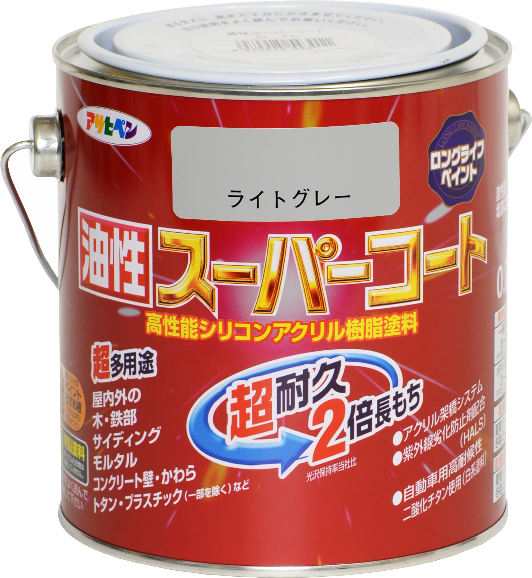 商品情報商品の説明乾燥時間:夏期/1~2時間 冬期/3~5時間 ●塗り重ね時間の目安: 夏期/1日以上 冬期/2日以上 光沢:ツヤあり/ツヤ消し 下処理方法:■塗る面の汚れやワックスを取り除き、油分はペイントうすめ液でふき取ります。 ■やむ...