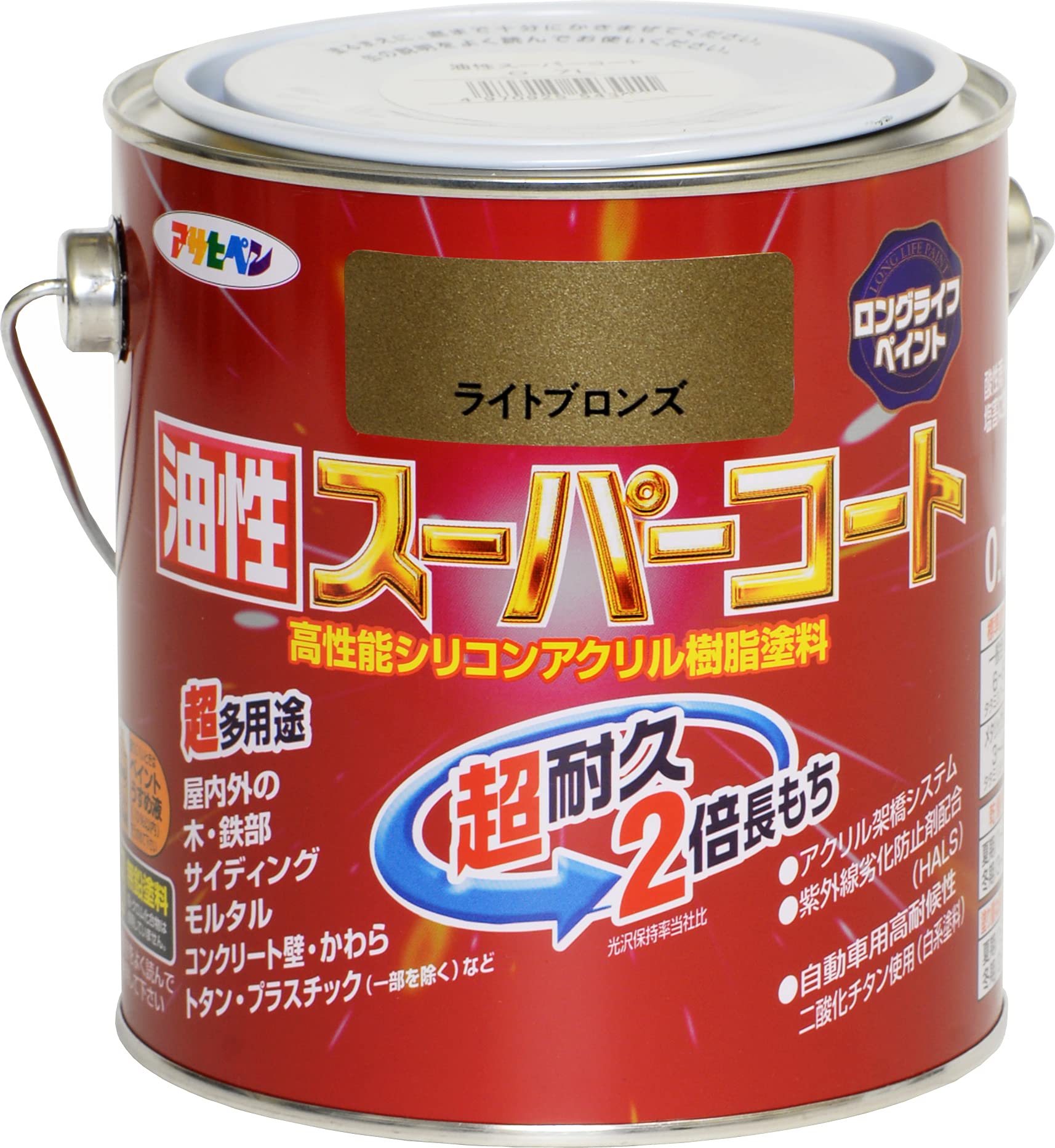 商品情報商品の説明乾燥時間:夏期/1~2時間 冬期/3~5時間 ●塗り重ね時間の目安: 夏期/1日以上 冬期/2日以上 光沢:ツヤあり/ツヤ消し 下処理方法:■塗る面の汚れやワックスを取り除き、油分はペイントうすめ液でふき取ります。 ■やむ...
