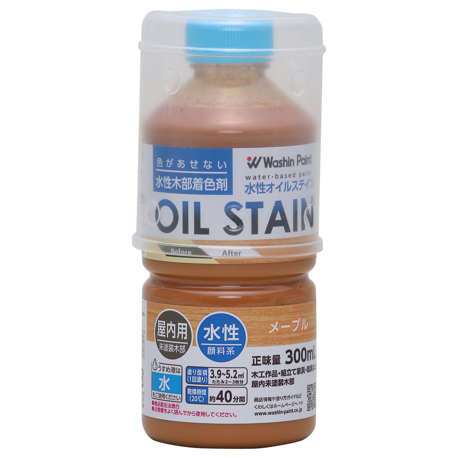 商品情報商品の説明木の深みを引き出す水性顔料着色剤 木の色をつけるためのステインと呼ばれる塗料の1つ 従来の「オイルステイン」の仕上がりを、臭いの少ない水性で再現 色ムラになりにくく、木目を引き立てる 従来の「オイルステイン」よりも着色力が...