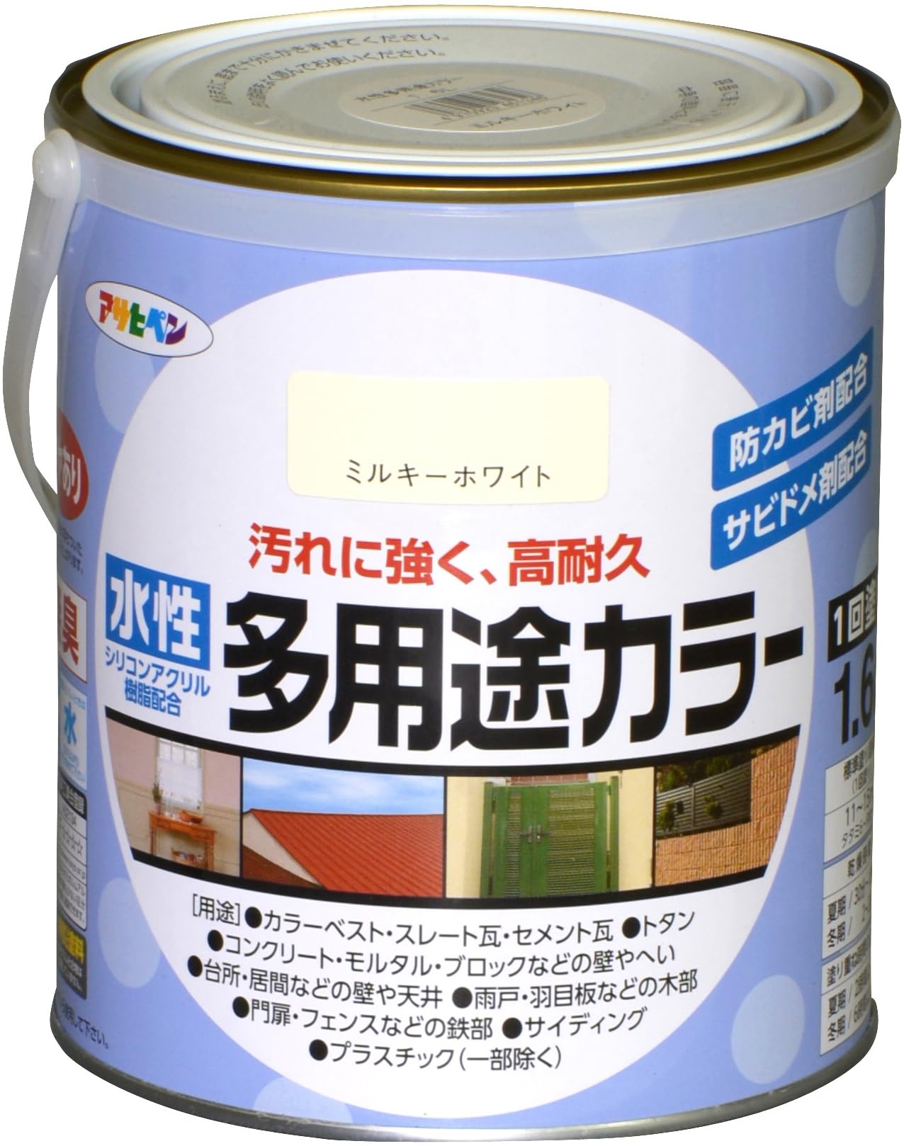 商品情報商品の説明光沢:ツヤあり/ツヤ消し 下処理方法:■土壁・砂壁・せんい壁などに塗るときは、アサヒペンカベ塗料用下塗り剤か水性シーラーで下塗りしてください。 ■旧塗膜を触って粉が手につく場合や、木質系及び無機セメント系のサイディング、コ...