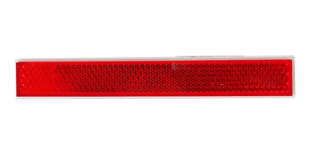 商品情報商品の説明赤色の反射板です主な仕様 商品サイズ:横121mm 縦18mm 厚さ8mmbr樹脂:光学用メタクリル樹脂(PMMA)