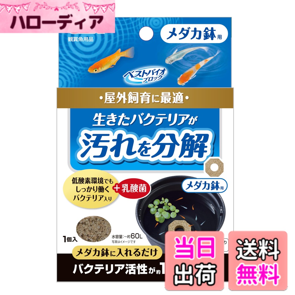 商品情報商品の説明商品紹介 白濁りや水質への影響を無くすため、本製品を別容器に入れて、約12時間を目安に水に浸してからご使用ください。 使用量の目安を参考に、メダカケースに沈めてご使用ください。使用量が多いほど分解効果は高くなりますが、多く...