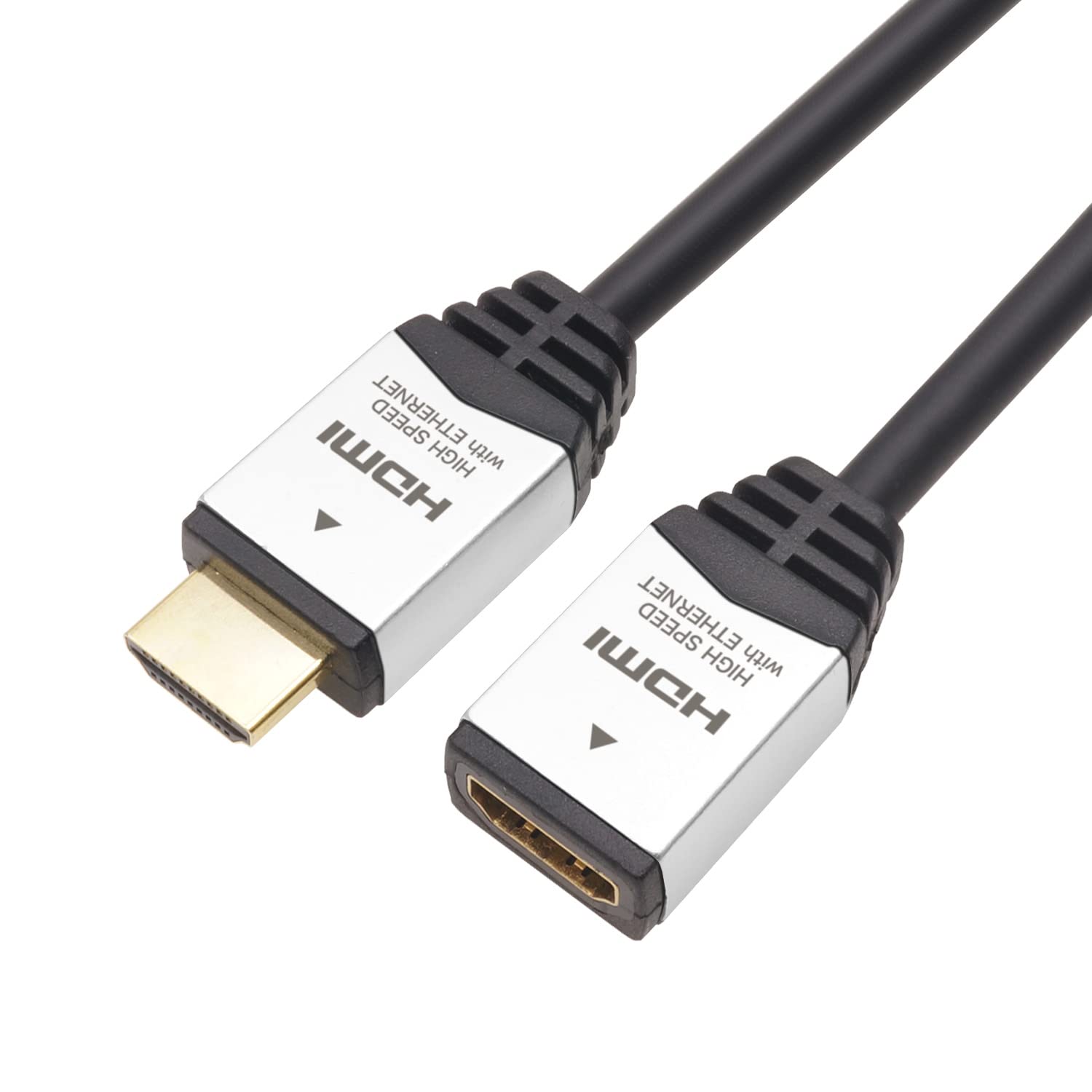 商品情報商品の説明4K対応ハイスピードHDMI延長ケーブル ■長さが少し足りない！裏で付け替えるのが面倒！そんな時にも使える！ お手持ちのHDMIケーブルの延長にはもちろん、本製品をテレビ裏面のHDMI端子に予め接続しておけば、手前でHDM...