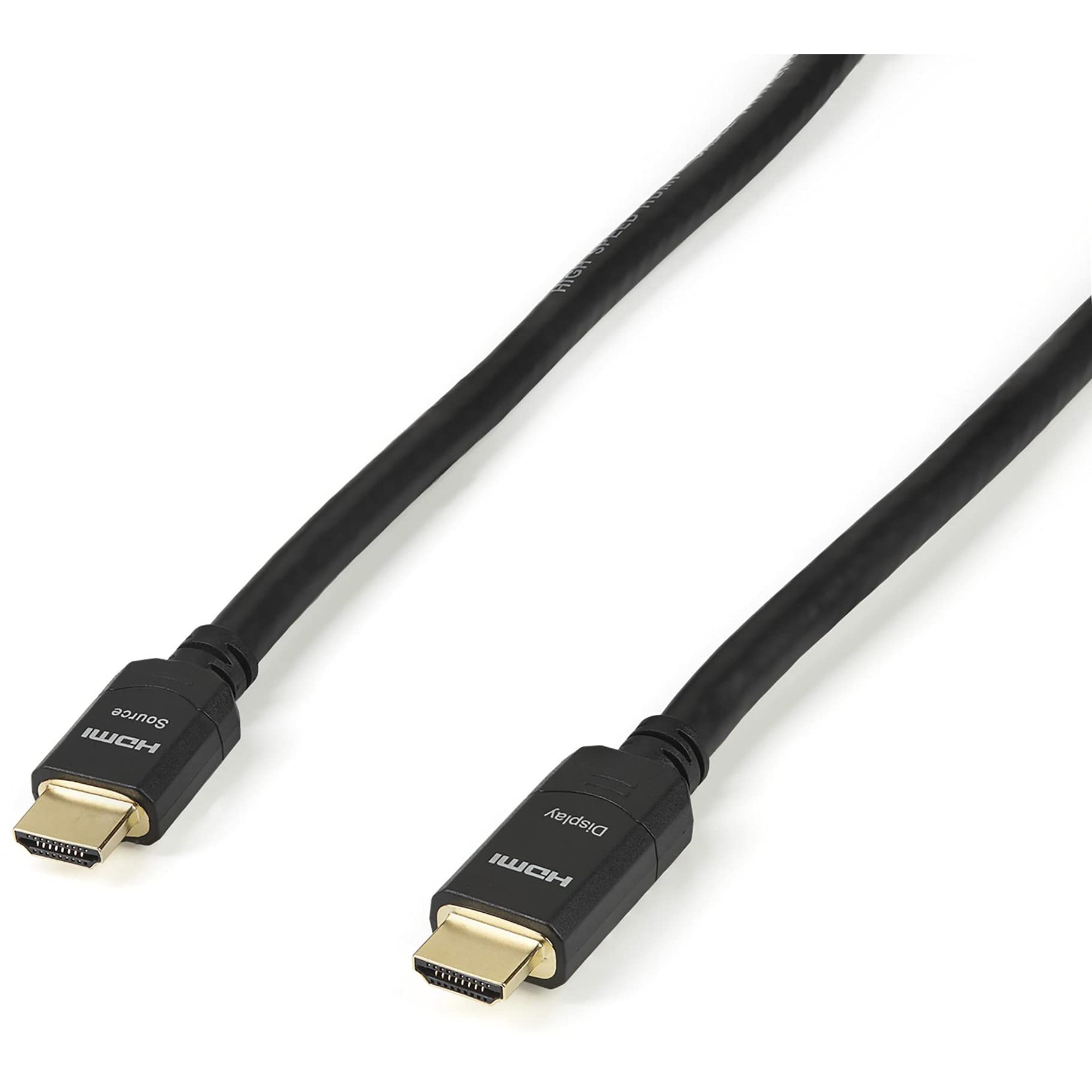 商品情報 商品の説明 HDMI対応デバイス間接続で20mの距離に対応するアクティブHDMIケーブル。CL2安全規格に対応しており、家庭やオフィスでのインウォール配線(壁の中に埋め込む配線)に適しています。 安定した長距離接続 本ケーブルは、...