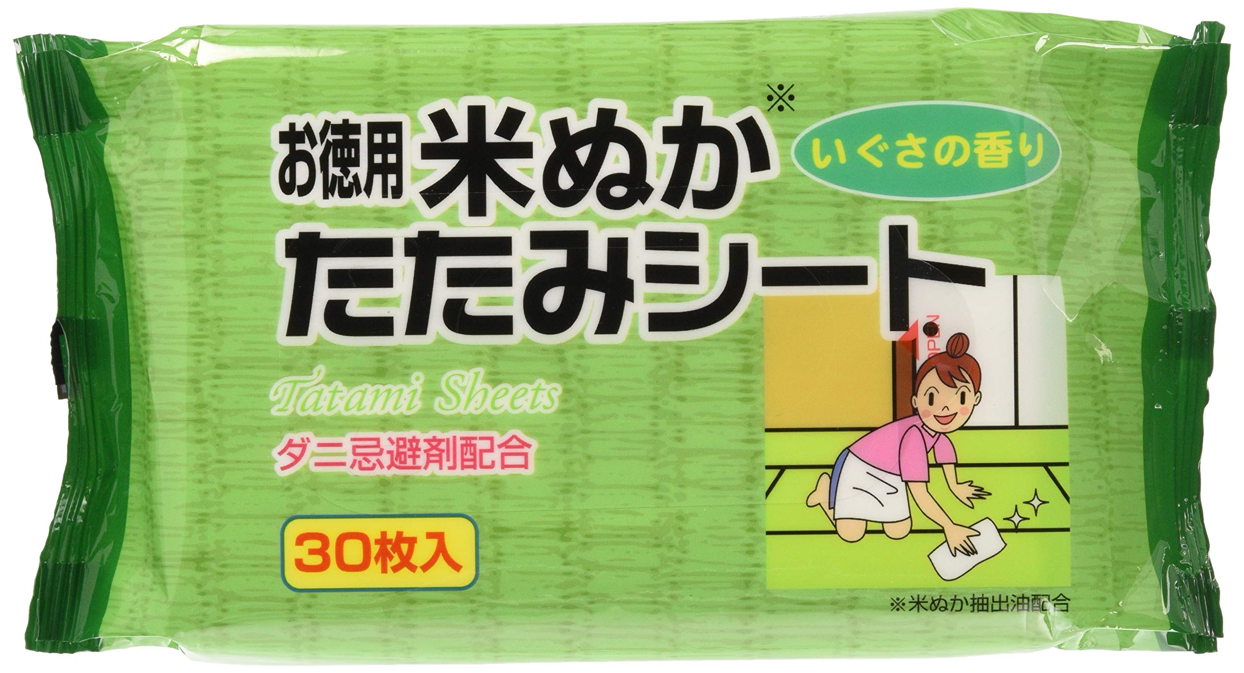 商品情報商品の説明い草の香りの、畳用お掃除シート。 米ぬかに含まれる油分を配合、畳にツヤを与えてくれます。 ダニ忌避効果のある薬液を使用しています。主な仕様 【商品仕様】商品サイズ/(約)20x30cm(1枚あたりの大きさ)、内容量/30枚...