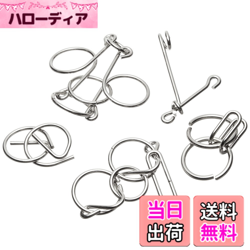 商品情報商品の説明パズリングシリーズは、知恵の輪の中から、はじめて遊ぶ初心者にもわかりやすい"基本的な知恵の輪"をセレクトしたセットです。 【内容】 ダブルG★☆☆ Tパズル★★★ O-U-O★★☆ O-M-O★★☆ ローラーコースター★★...