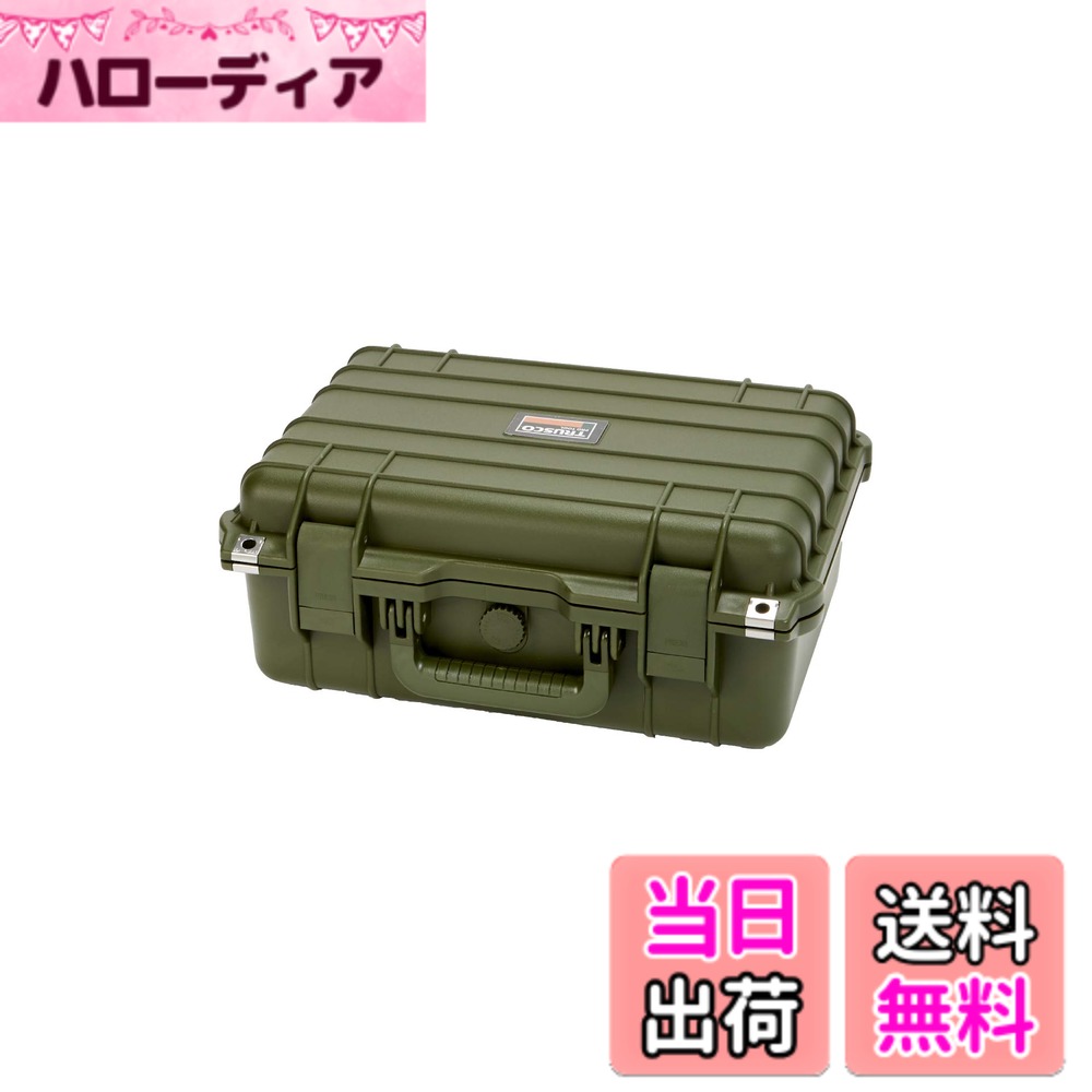 商品情報商品の説明耐久性、密閉性の高い樹脂ツールケースなので、精密機械の保管、移送に最適です。主な仕様 色:ODbr耐荷重(kg):50br外寸(mm)間口:420br外寸(mm)奥行:327br外寸(mm)高さ:186br有効内寸(mm)...
