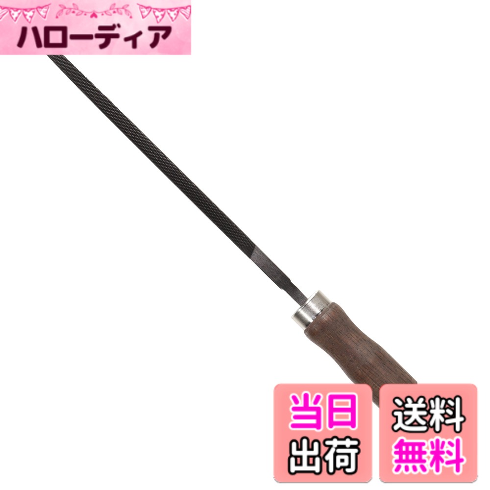 商品情報商品の説明鉄工ヤスリ(目の粗さ:中目) 全長:325mm 重量:112g 断面形状:四角 刃渡り:175mm 幅:□8 1cmあたりの山数:14 サビに強い特殊な黒染めで表面処理を行っています。 電解研磨でヤスリ目を磨き切削性を向上...