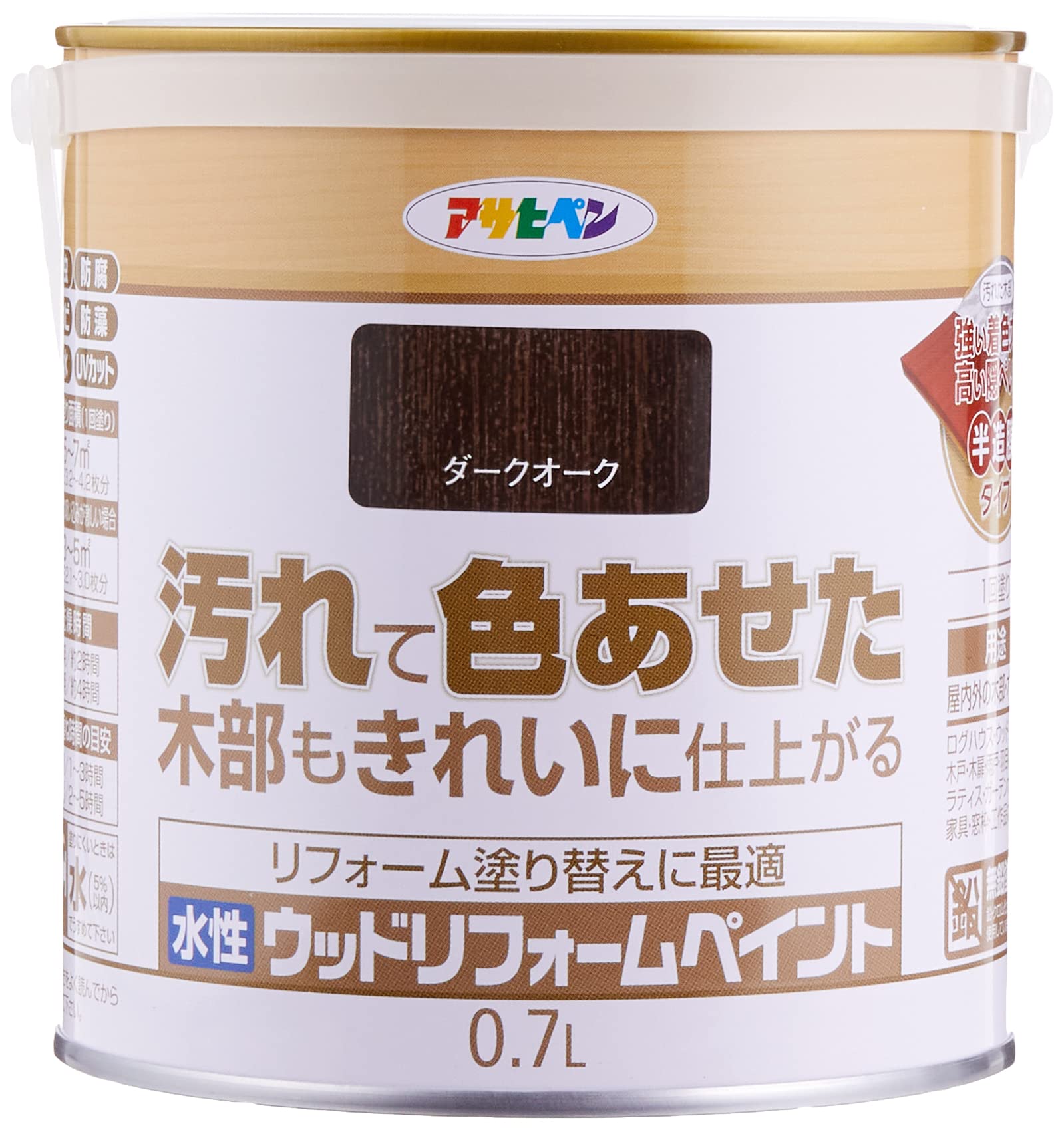 商品情報商品の説明汚れて色あせた木部もきれいに仕上がる 【用途】 屋外木部全般、木製ガーデンニング製品主な仕様 原産国:日本梱包サイズ:11.5x12.0x11.5cmbr材質:容器/スチール