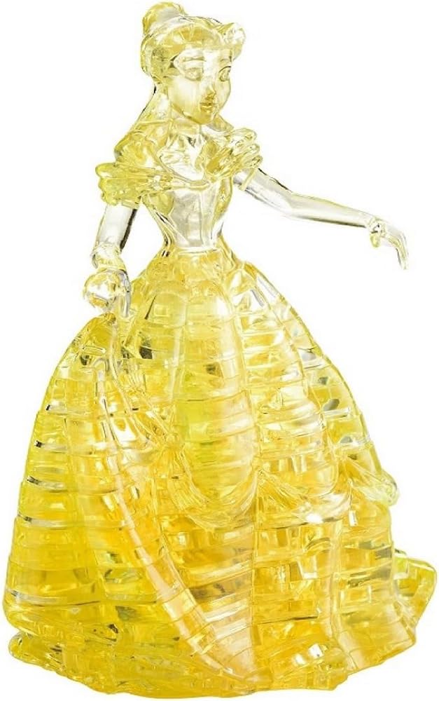 商品情報商品の説明商品紹介 透明のパズルピースを組み上げると、美しいドレスをまとったベルが完成します。 野獣にダンスを誘われて、今にも踊りだしそうなポーズです。 【クリスタルギャラリー】 透明の立体パズルピースを組み合わせて、 かわいいキャ...