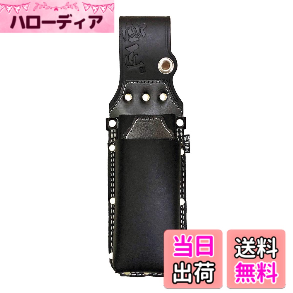 商品情報商品の説明●ツールがしっかり収納できるサイズで設計・製造され、太陽光による変色や老化を防ぐ黒革素材を採用しています。●縫製は太目の糸で二重仕上げ、リベット部も耳革を追加装備しているのでダメージの多い箇所の補強もバッチリです。●摩擦を...