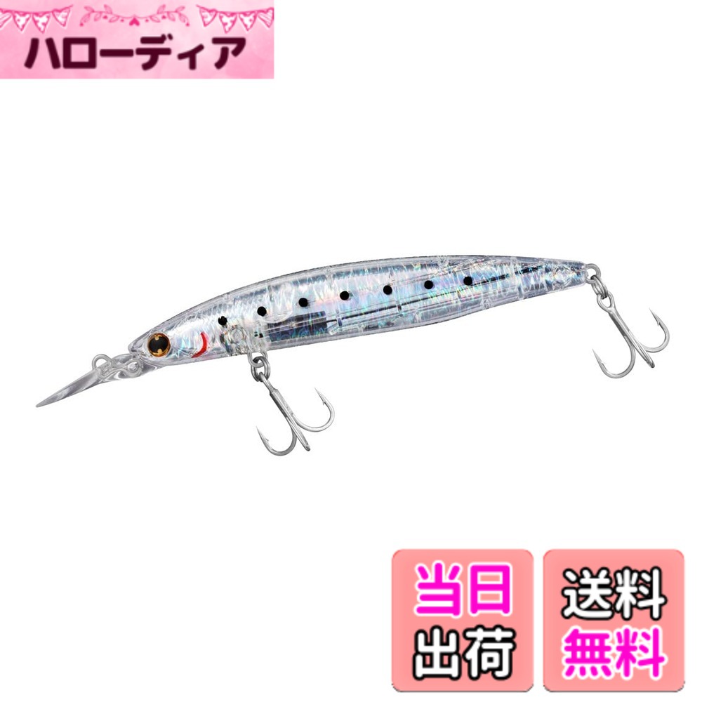 商品情報商品の説明-主な仕様 カラー:ケイムラクリアシラスサイズ(mm):125br標準自重(g):26brタイプ:シンキング標準装備フック:太軸#3、リング#4