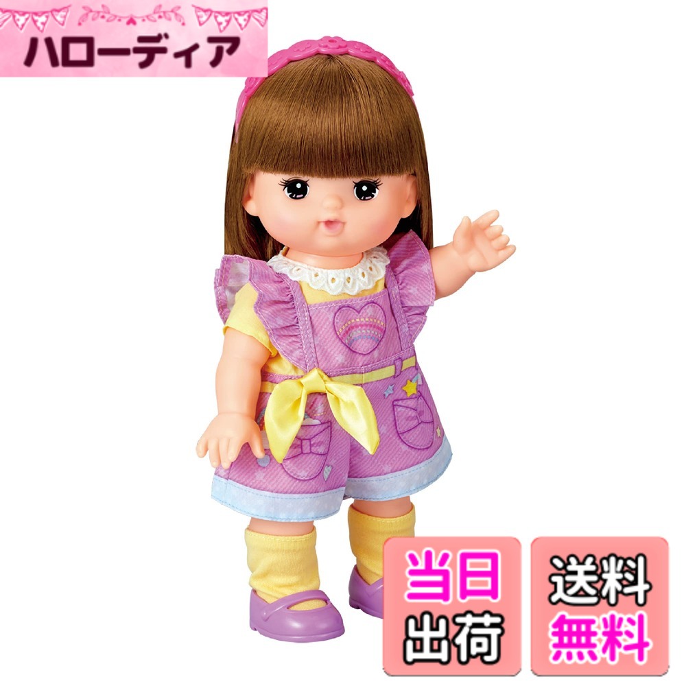 商品情報商品の説明商品紹介 メルちゃんのおともだちのゆかちゃんが新しくリニューアル(2022年発売モデル)。 サロペットタイプのお洋服がとってもおしゃれ。 サングラスやカチューシャでおめかしできます。 安全警告 該当なし主な仕様 メルちゃん...