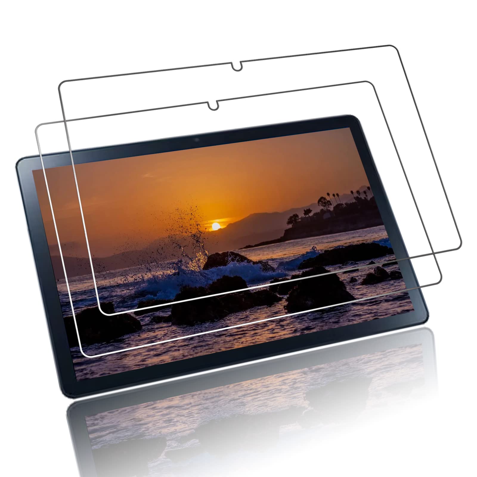 商品情報商品の説明【対応機種】 FOR NEC LAVIE Tab T10 (T1055/EAS,TAB10/F02) 2022年 10.1インチ 保護フィルム。 【表面硬度9H・飛散防止】ガラスフィルム9H硬度レベルの製旭硝子素材、。ハサ...