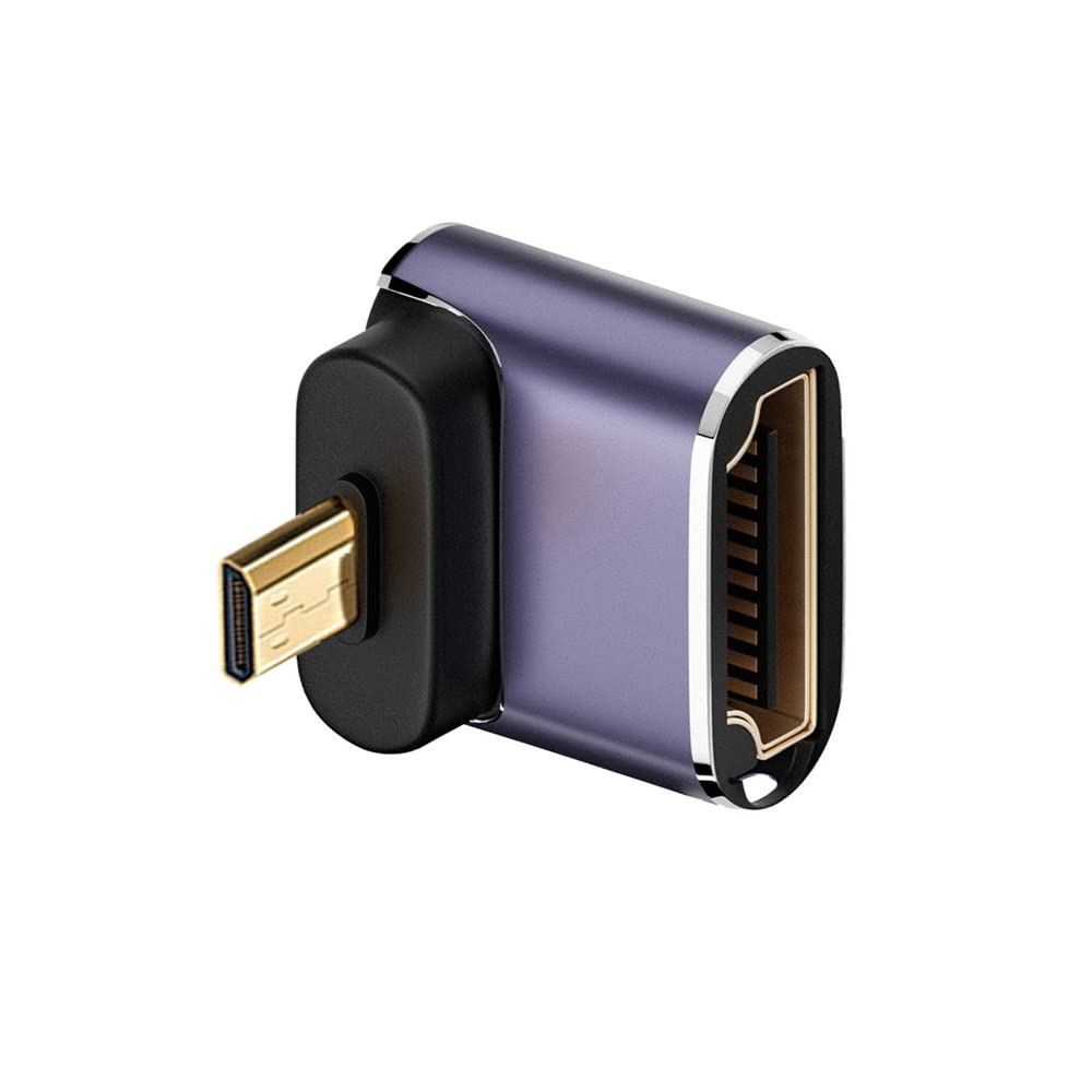 商品情報商品の説明マイクロHDMIオス-HDMI 2.1メスUHD延長ゴールドコンバーターアダプター。8K 60hz HDTVに対応。 HDMIアングルタイプ ポート周辺のスペースが限られていてもメスポートに接続できます。 このミニHDMI...