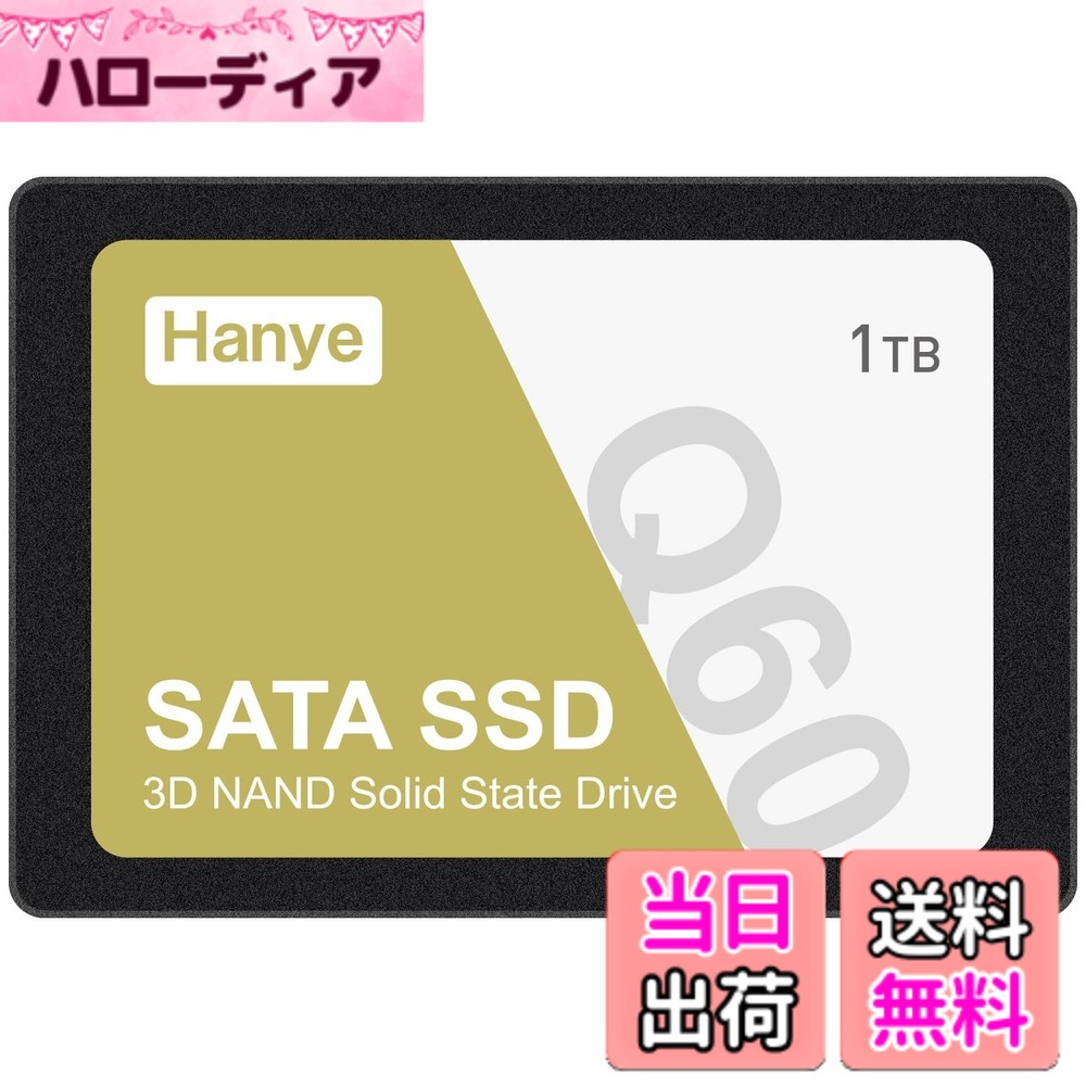 商品情報商品の説明主な仕様 Hanye Q60 内蔵型SSD 2.5インチ 7mm、安心の国内サポート、 メーカー5年。容量：1TB（ユーザ領域約953G）　※新しい商品は初期化してないため、コンピューターにドライブアイコンが表示されません...