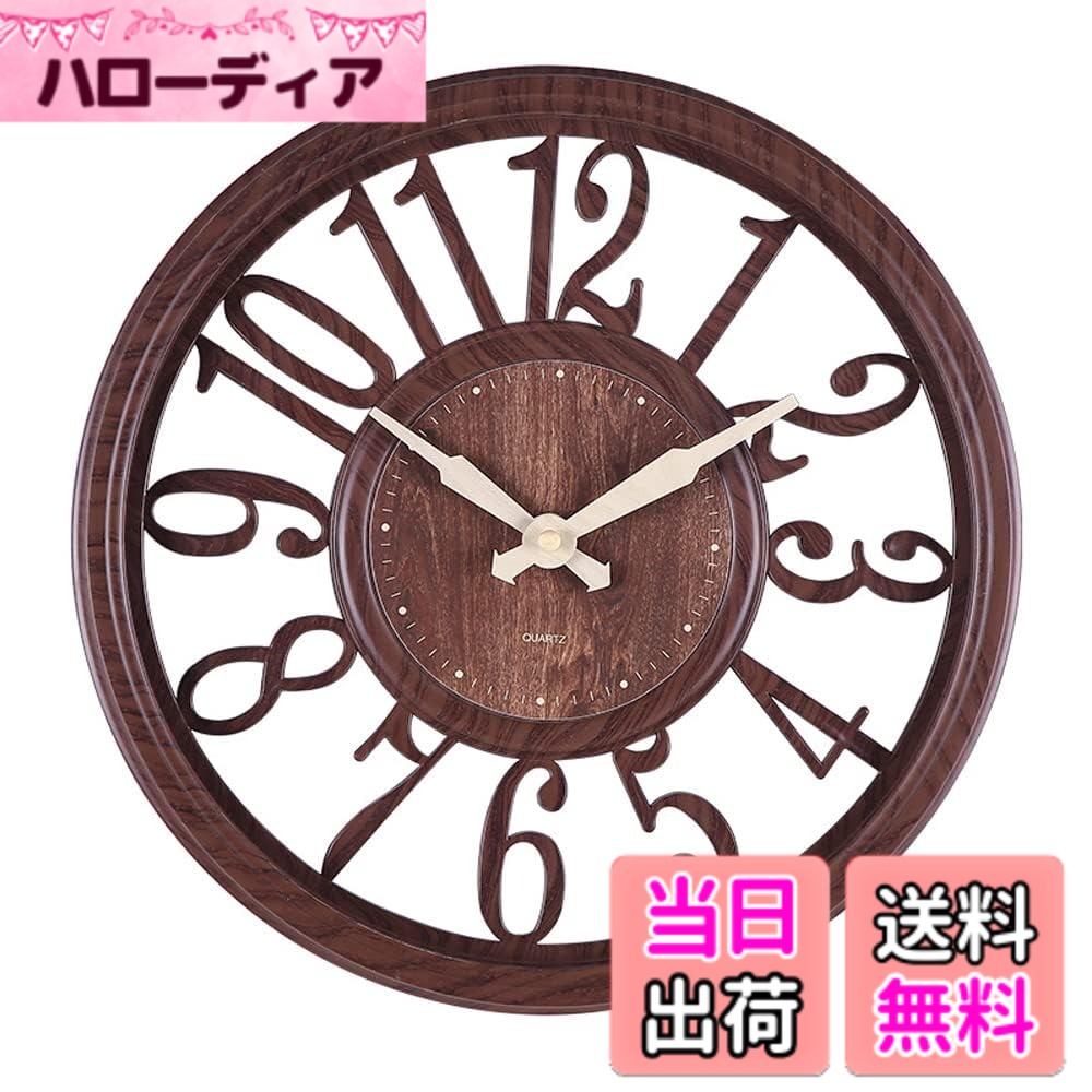 商品情報商品の説明主な仕様 【はっきりした数字】直径は30cm、シンプルな文字盤で数字がとてもはっきりしていて、遠くからでも大きな数字が見やすく、お年寄りや子供もはっきり時間を確認することができます。 【静音設計】「連続秒針」技術を採用。正...