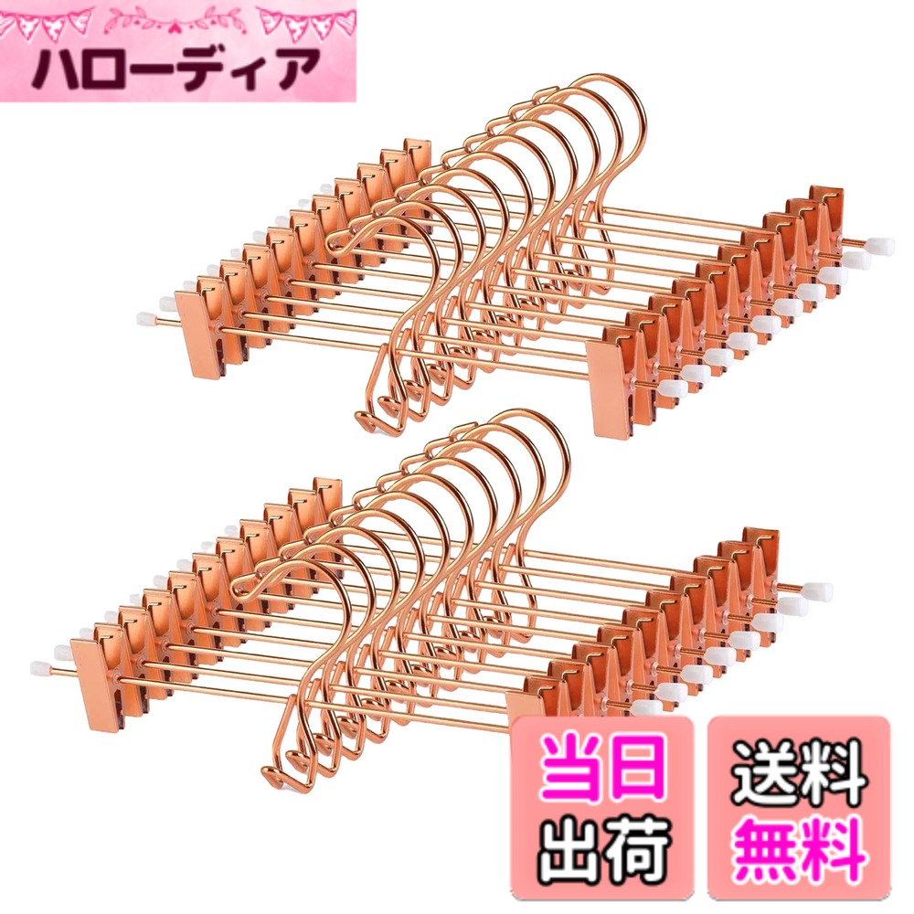 商品情報商品の説明主な仕様 【商品情報】材質：スチール＋PVCコーティング、長さ30cm、線径3.5mm、クリップのサイズは5 * 1.7cm、カラー：ローズゴールド、10本セット。高品質な金属を採用し、変形しにくい、高い耐久性があって長持...