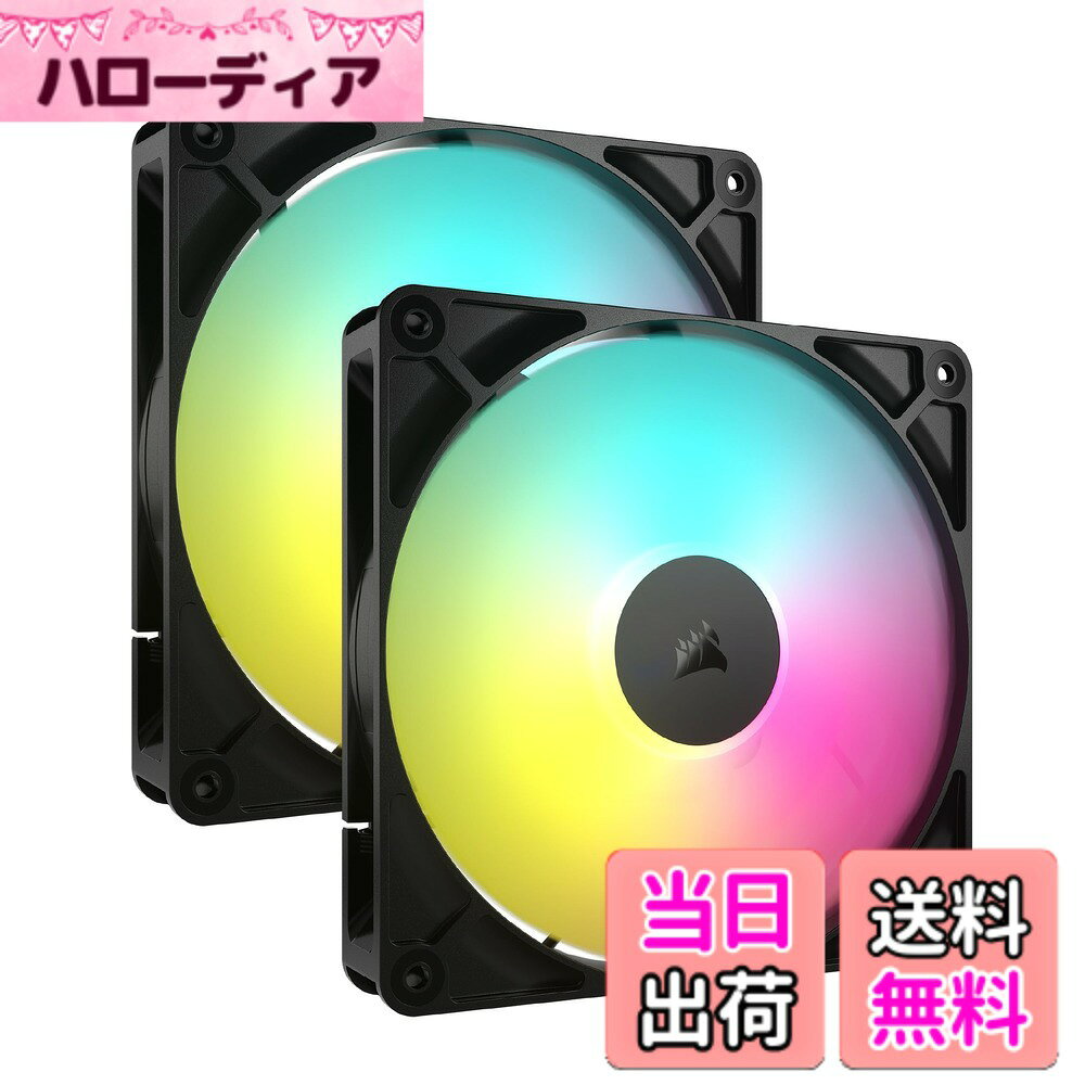 商品情報商品の説明CORSAIR RS140 ARGB PWM 140mm PCケースファンは、1基あたり8個のアドレサブルRGB LEDを搭載した140mmファンです。+5 ARGBコネクターを搭載しており、マザーボードのRGBコントロー...