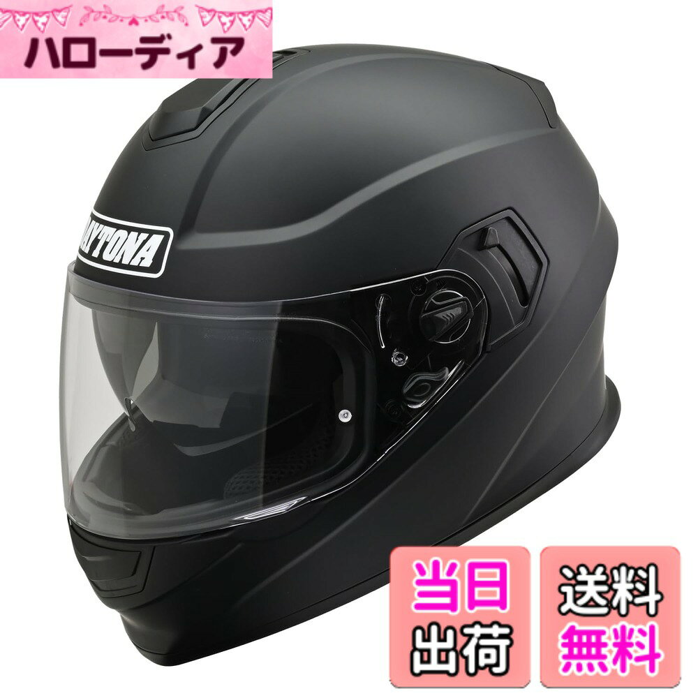 商品情報商品の説明ライダーの安全を最優先に考えたデイトナオリジナルヘルメットシリーズ。 ABS+PC複合素材の高強度帽体が高い安全性を発揮。 ピンロックや高性能ベンチレーション、脱着可能な内装など、機能と価格のバランスが高次元で実現したヘル...
