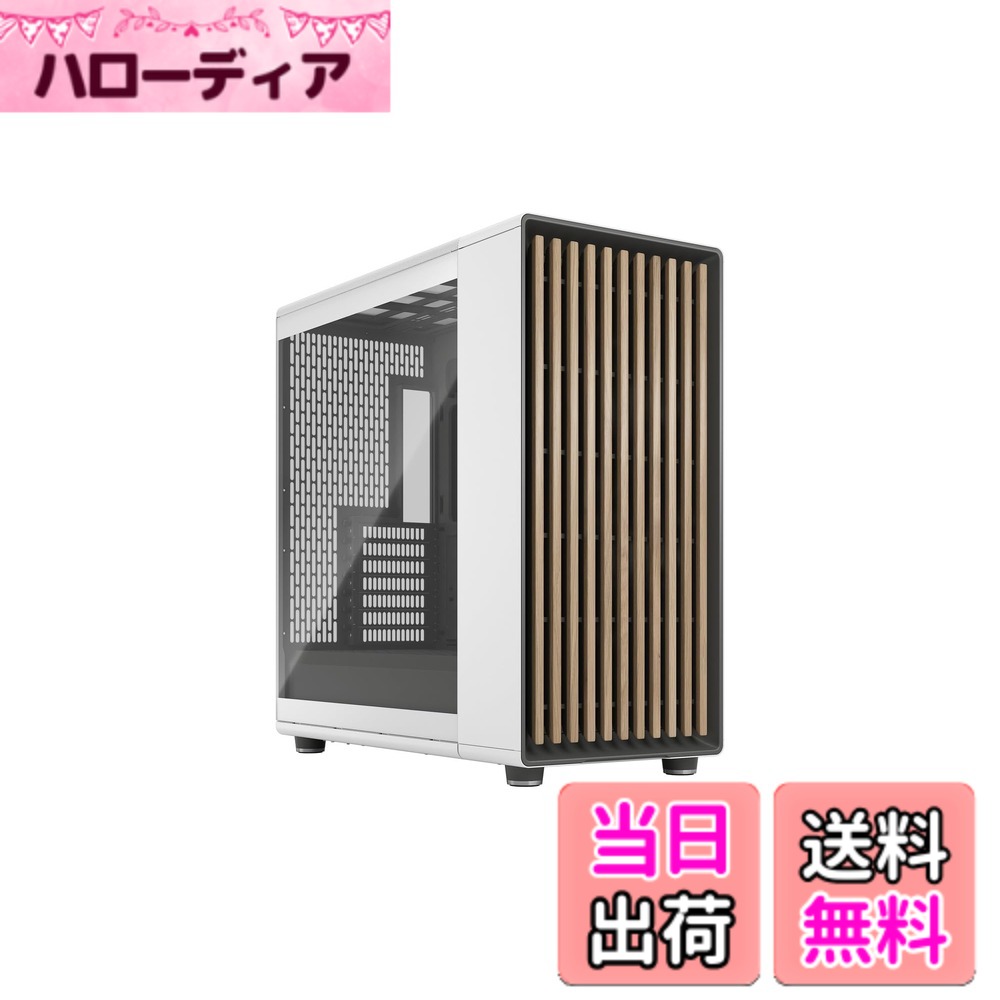 商品情報商品の説明インテリアに自然に溶け込むデザインを採用したPCケース NorthシリーズのE-ATX対応フルタワーPCケース。フロントパネルにオーク木材、サイドパネルに強化ガラスパネルを採用した白基調のエアフロー重視モデルです。 ●カラ...