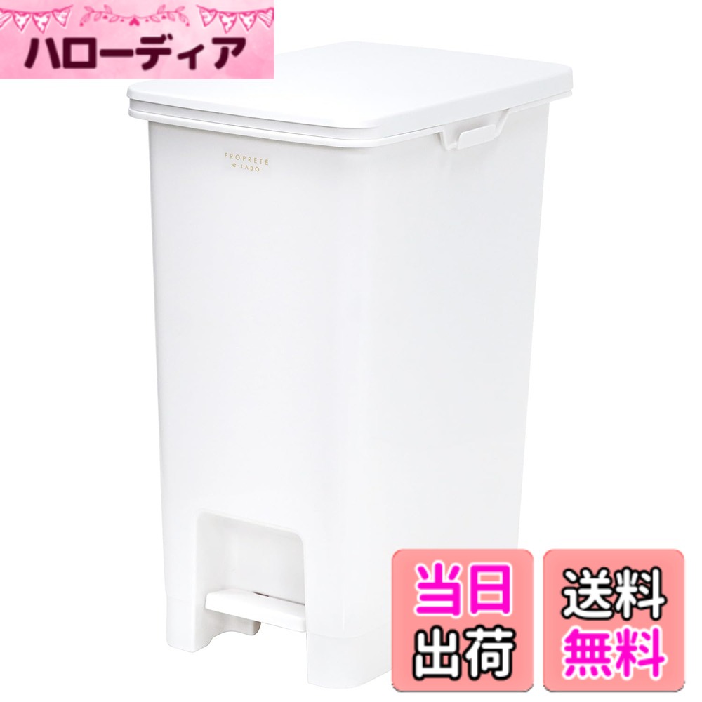 商品情報商品の説明e-LABOペールが部屋に馴染みやすいホワイトカラーにリニューアル！ 足で踏むだけでフタを簡単に開閉できるペダルペール。 袋止めホルダー付きなので、ゴミ袋をしっかり固定することができます。 両サイドには持ち手付きの袋が掛け...