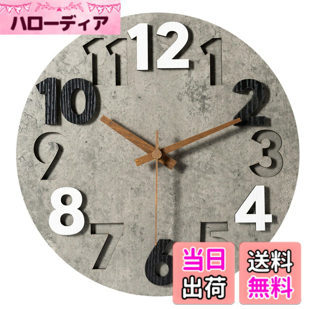 商品情報商品の説明●メーカー：1年 ●時刻を自動で修正する電波時計 ●音が静かな連続秒針 ●文字盤木製MDF 中密度繊維板，ナチュラルさにこだわった木製の針 ●立体的な凹凸透かし彫りの数字主な仕様 メーカー：1年機能：時刻を自動で修正する電...