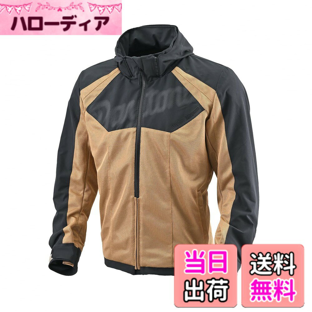 商品情報商品の説明メッシュ素材とストレッチ生地を組み合わせた、ストリートスタイルデザインのライディングパーカー。 メッシュ部分は通気性が高く、ストレッチ性のある生地は体の動きを妨げないので、ライディングに適した着心地のよい一着に。 圧迫や摩...