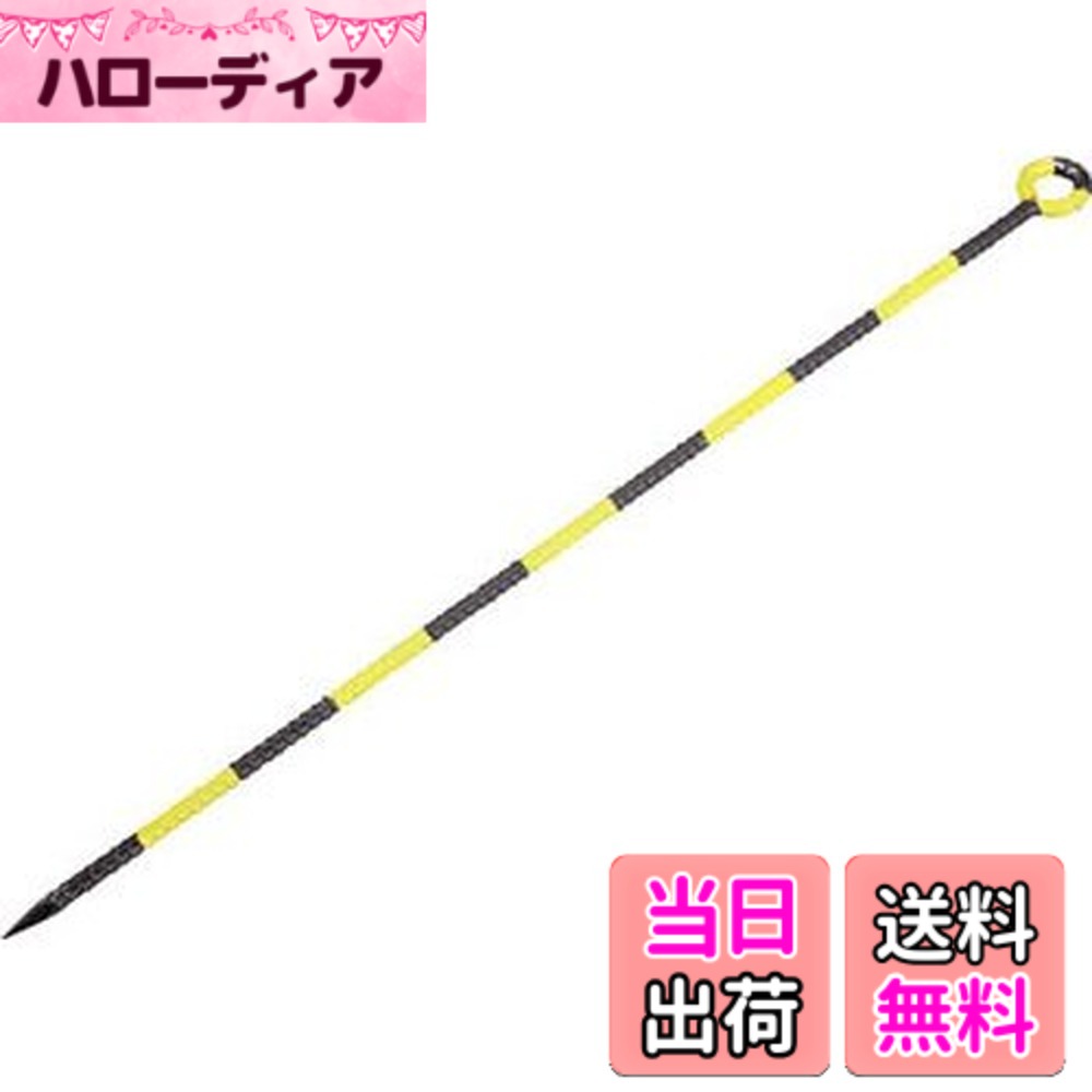商品情報商品の説明●径:13mm、幅:55mm、内径:27mm●ロープ、ワイヤなどを地面に引っ張り固定する時に使用。●色付で目立ちます。主な仕様 首下長(mm):900br色:黄&黒質量(kg):1