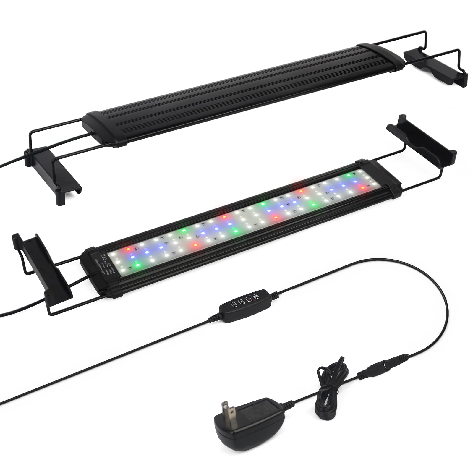商品情報商品の説明【商品仕様】 ライトの種類：LED LED個数：90個 設置方法：水槽上置き型タイプ 適合水槽：幅55-81cm 定格電圧/周波数：AC100-240V、50/60 Hz 使用アダプター出力：DC 12V 消費電力：16W...