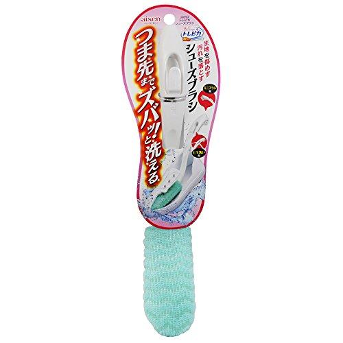 生地を傷めず汚れを落とすシューズブラシです ヘッド部分がスリムなので、つま先にしっかり入り、子供用から大人用の靴まで洗えます 柄の先にあるハードなミニブラシで、ガンコな泥汚れを洗える フック穴で靴紐をしごいて洗うことができます コシのあるナ...
